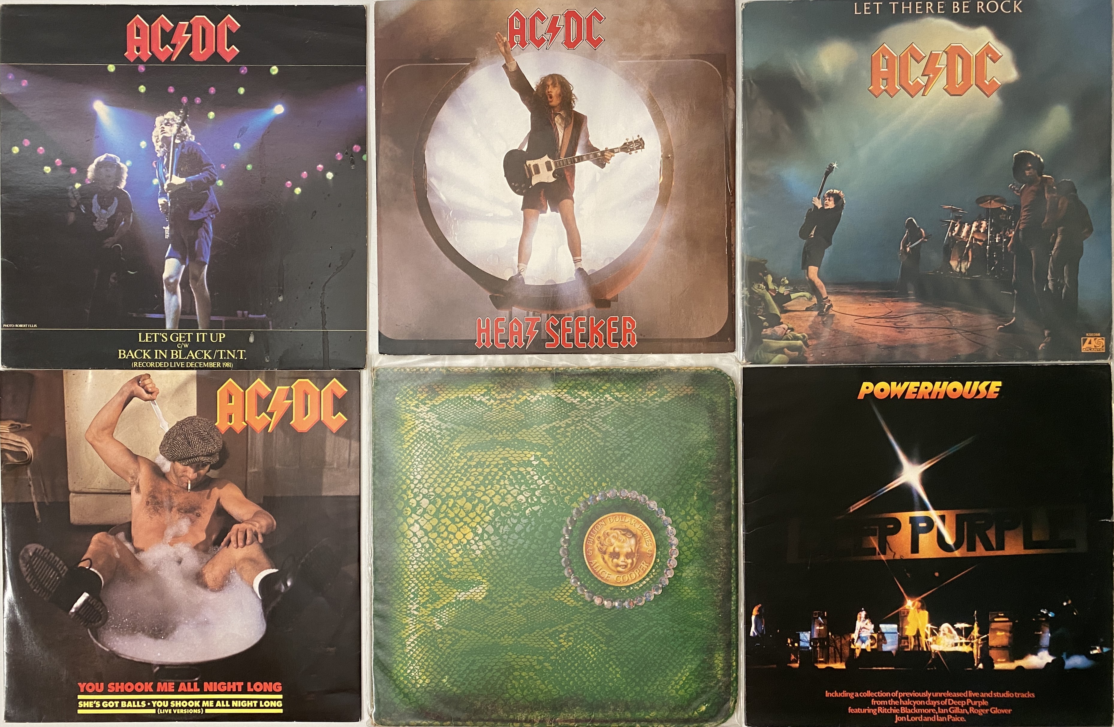 Lot 1013 - HEAVY ROCK / METAL - LP COLLECTION