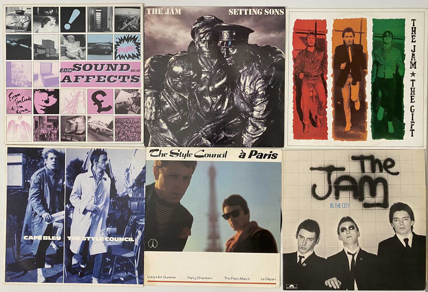 Lot 1072 - THE JAM/ THE STYLE COUNCIL - LP/ 12"/ 7"