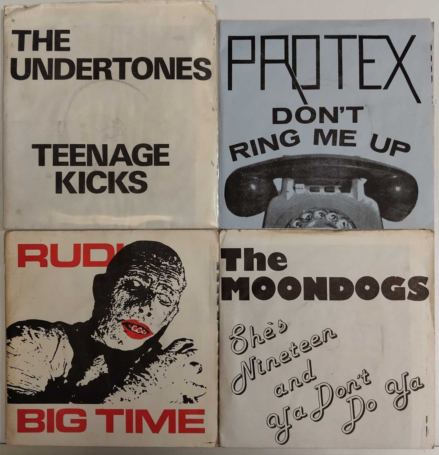 Lot 1075 - GOOD VIBRATIONS RECORDS - PUNK/ WAVE - 7"