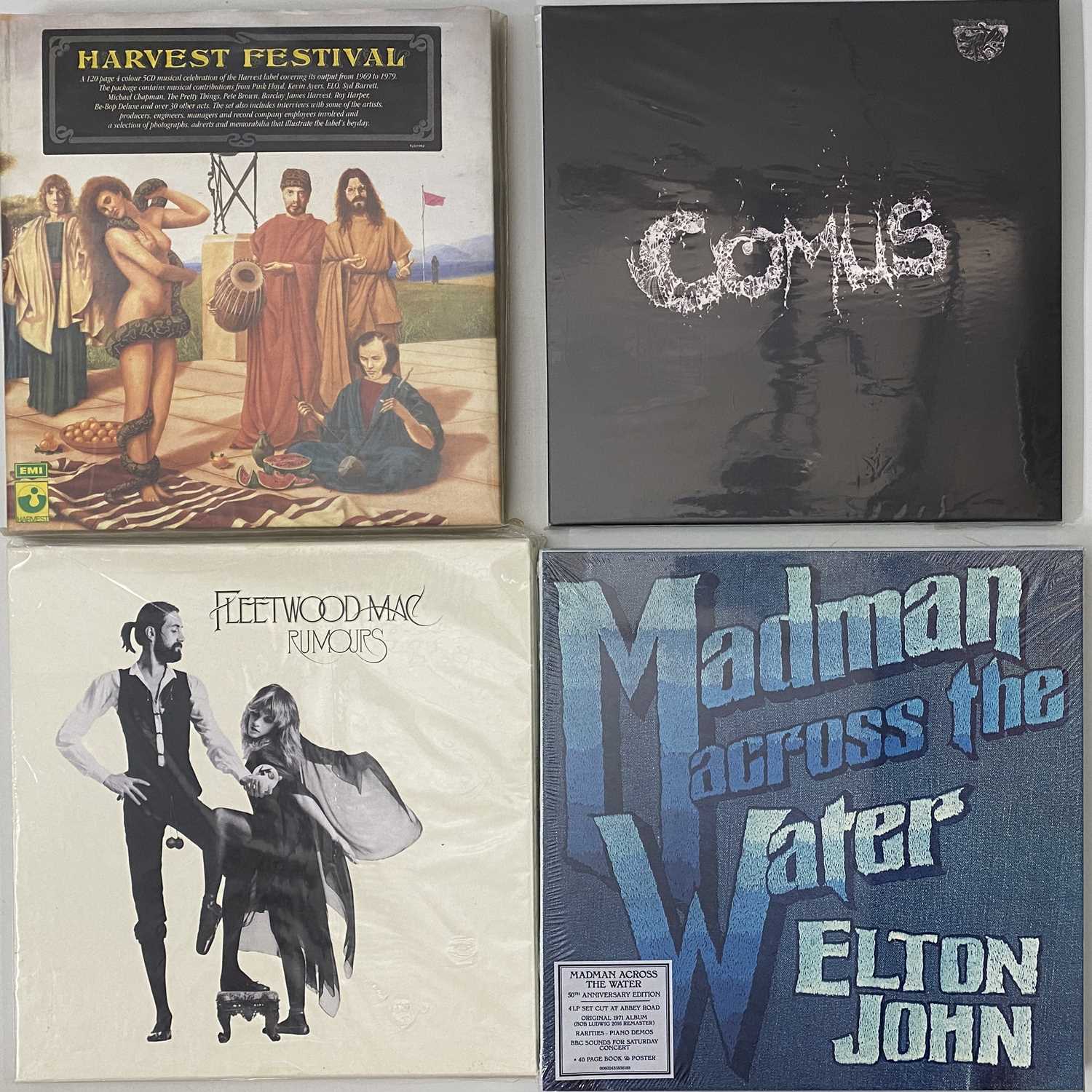 Lot 1089 - CLASSIC ROCK & PROG - LP/ CD BOX SETS