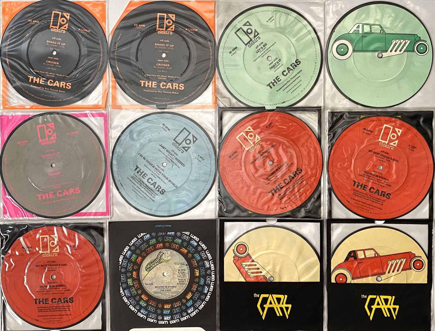 Lot 1053 - PICTURE DISCS / COLOURED - 7" / 12"
