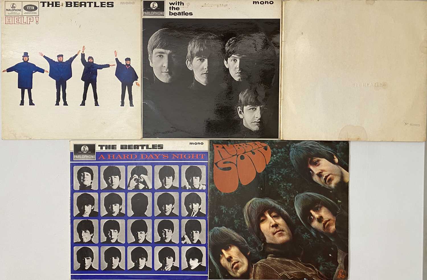 Lot 1187 - THE BEATLES - LP PACK