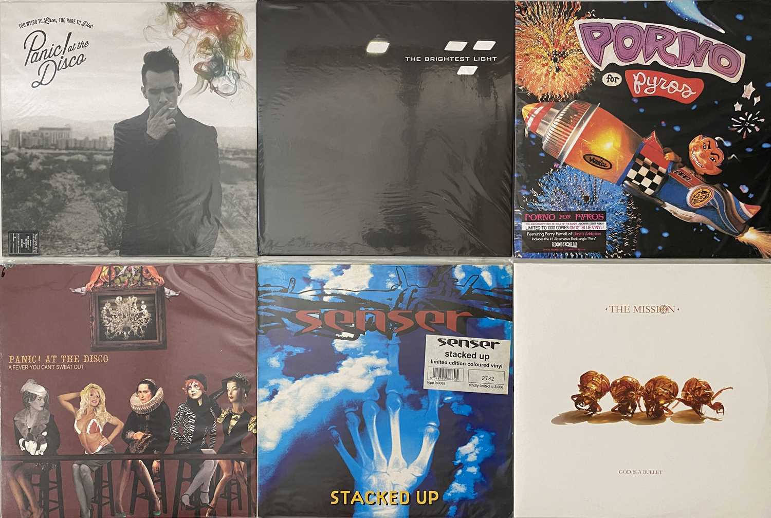 Lot 1106 - ALT/ GOTH/ EMO - LP PACK