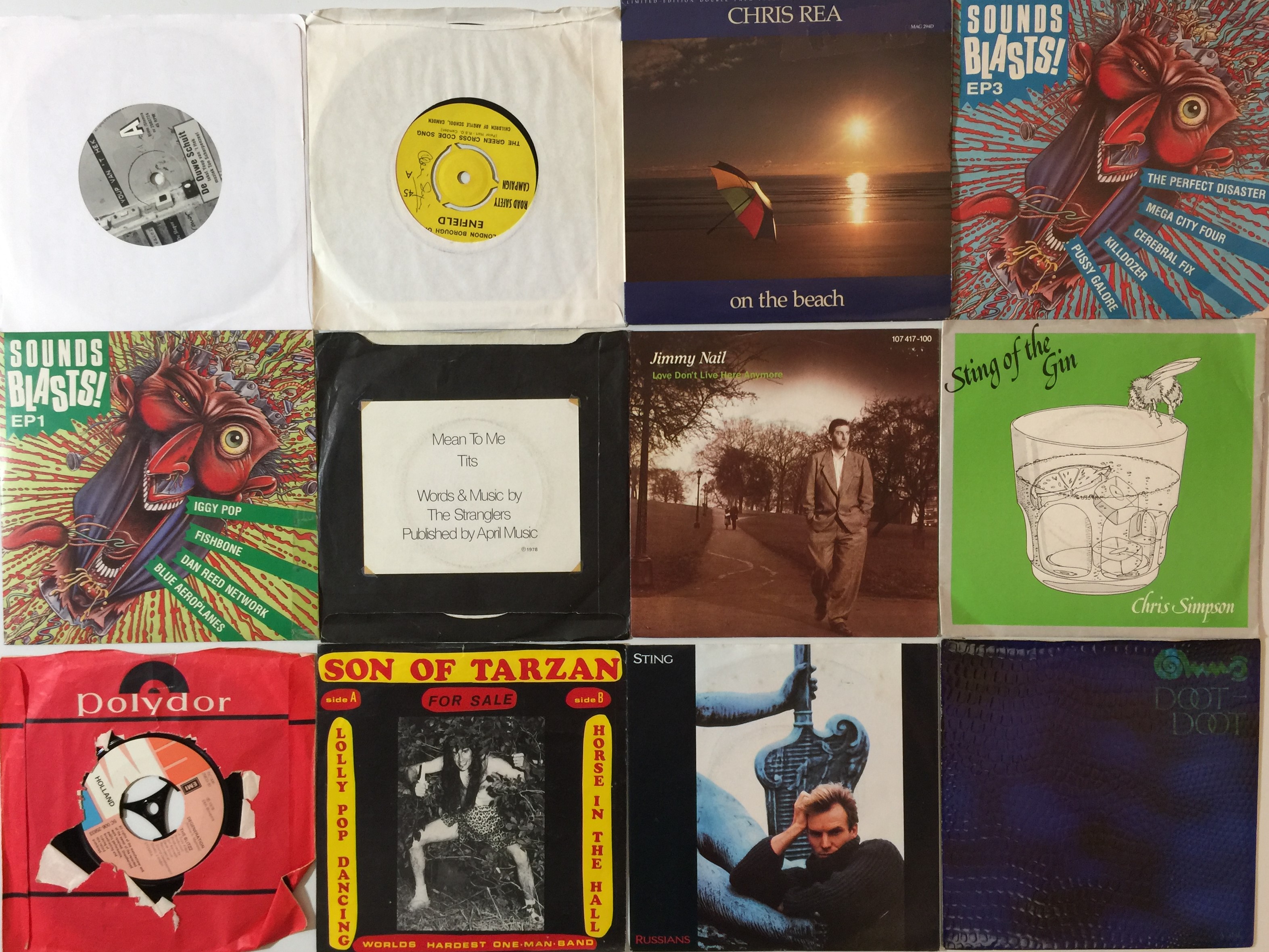 Lot 1130 - ROCK/ POP/ ALT - 7" COLLECTION