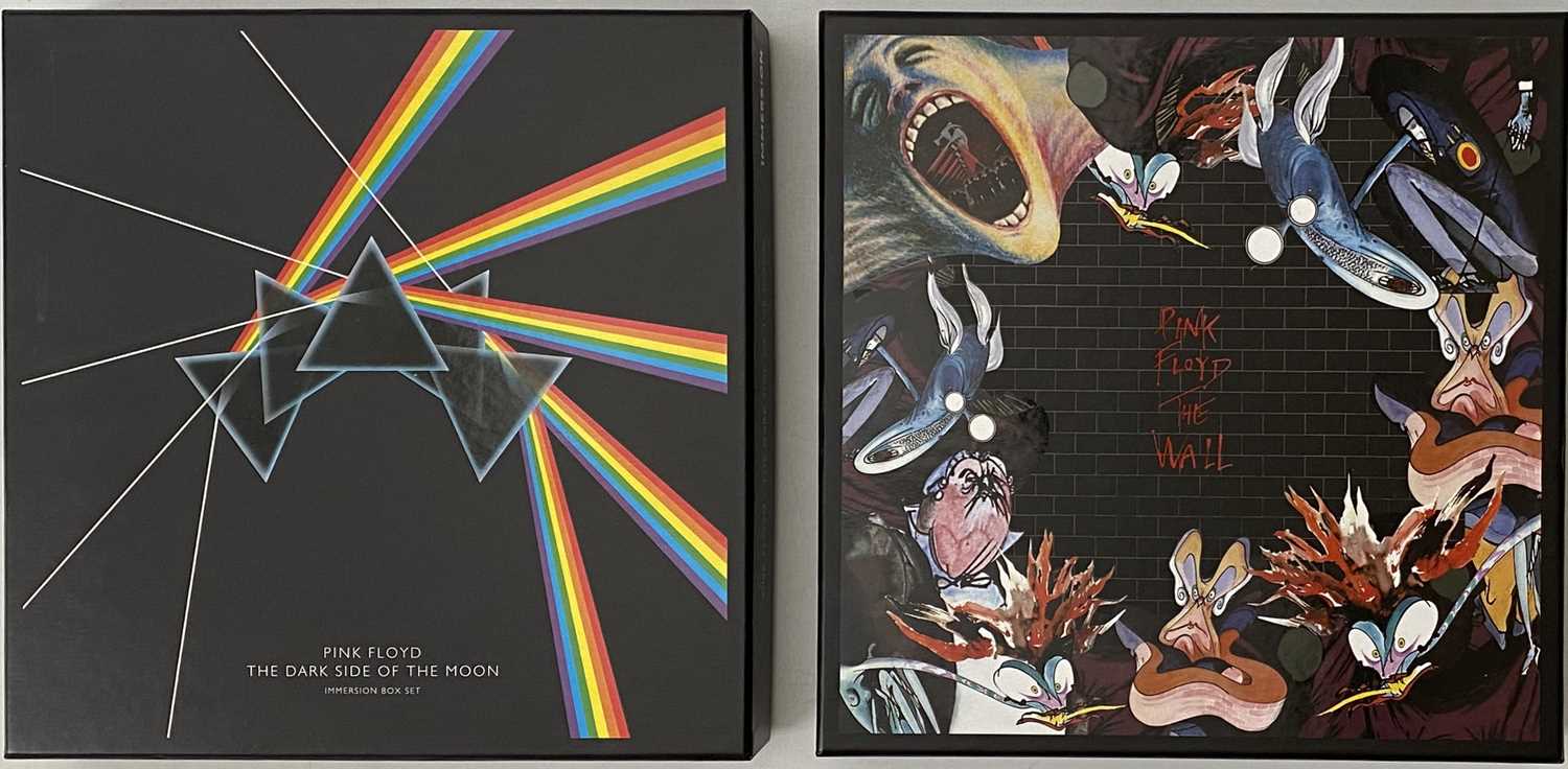 Lot 1142 - PINK FLOYD/ KING CRIMSON - CD BOX SETS