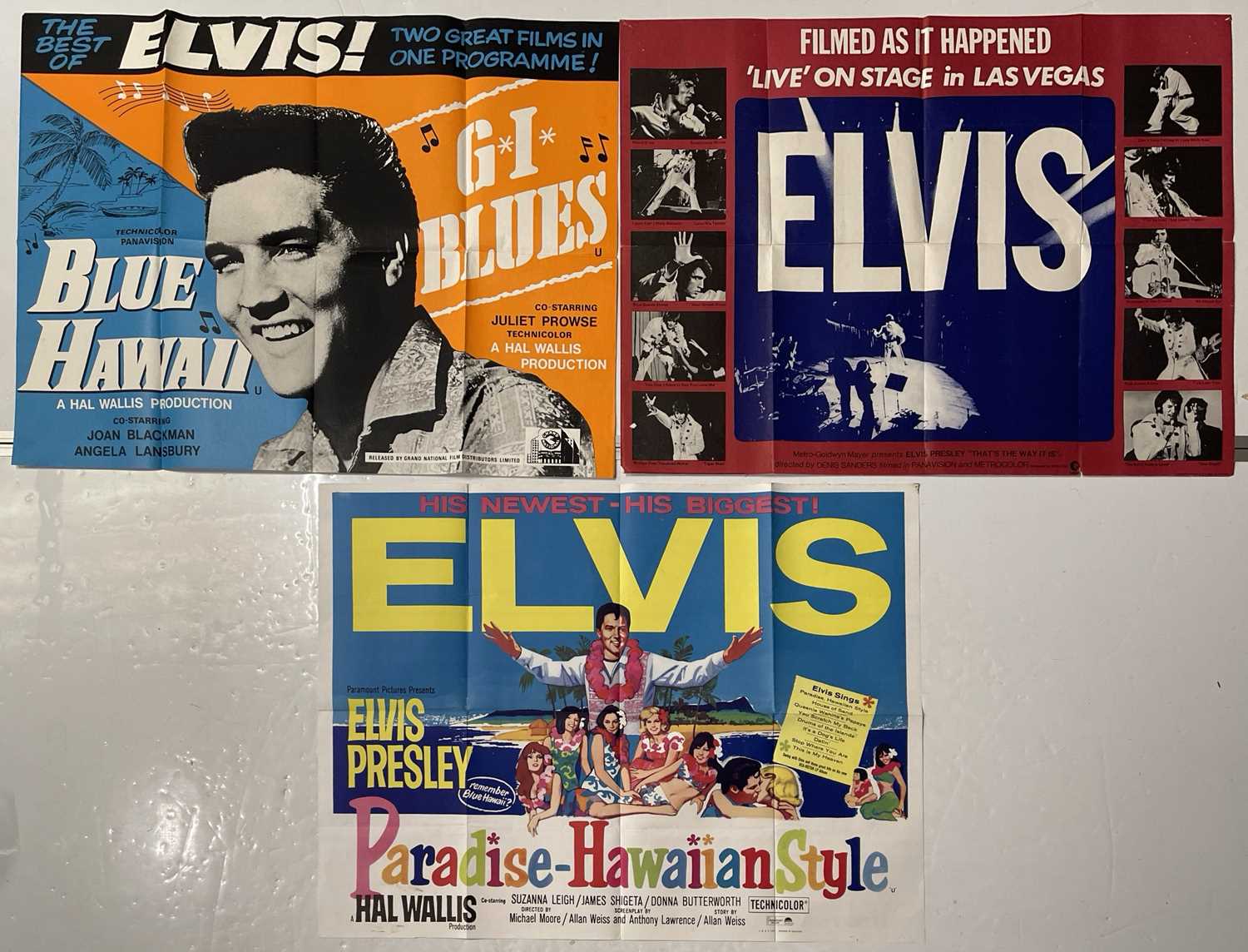 Lot 305 - ELVIS PRESLEY - ORIGINAL FILM POSTER