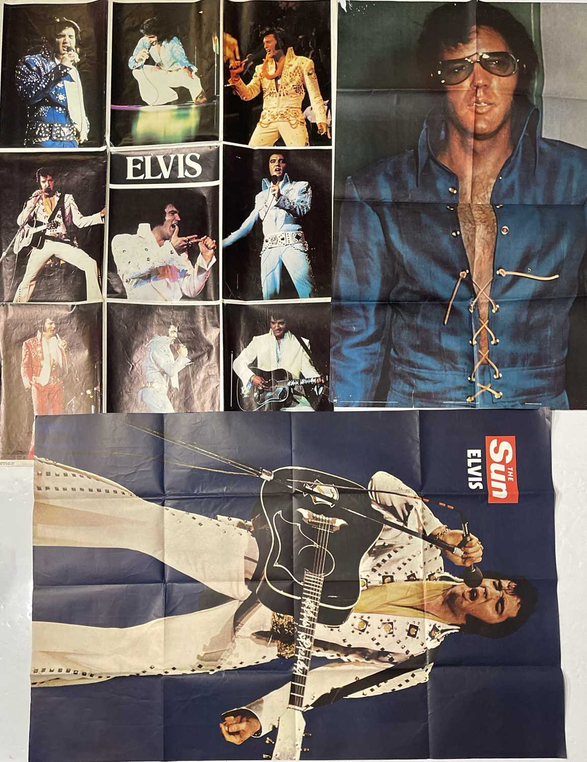 Lot 308 - ELVIS PRESLEY - ASSORTED POSTERS.