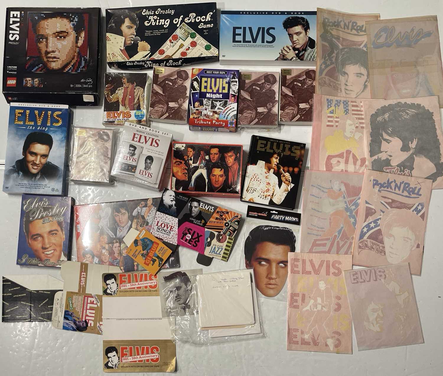 Lot 311 - ELVIS - COLLECTABLES INC LEGO.