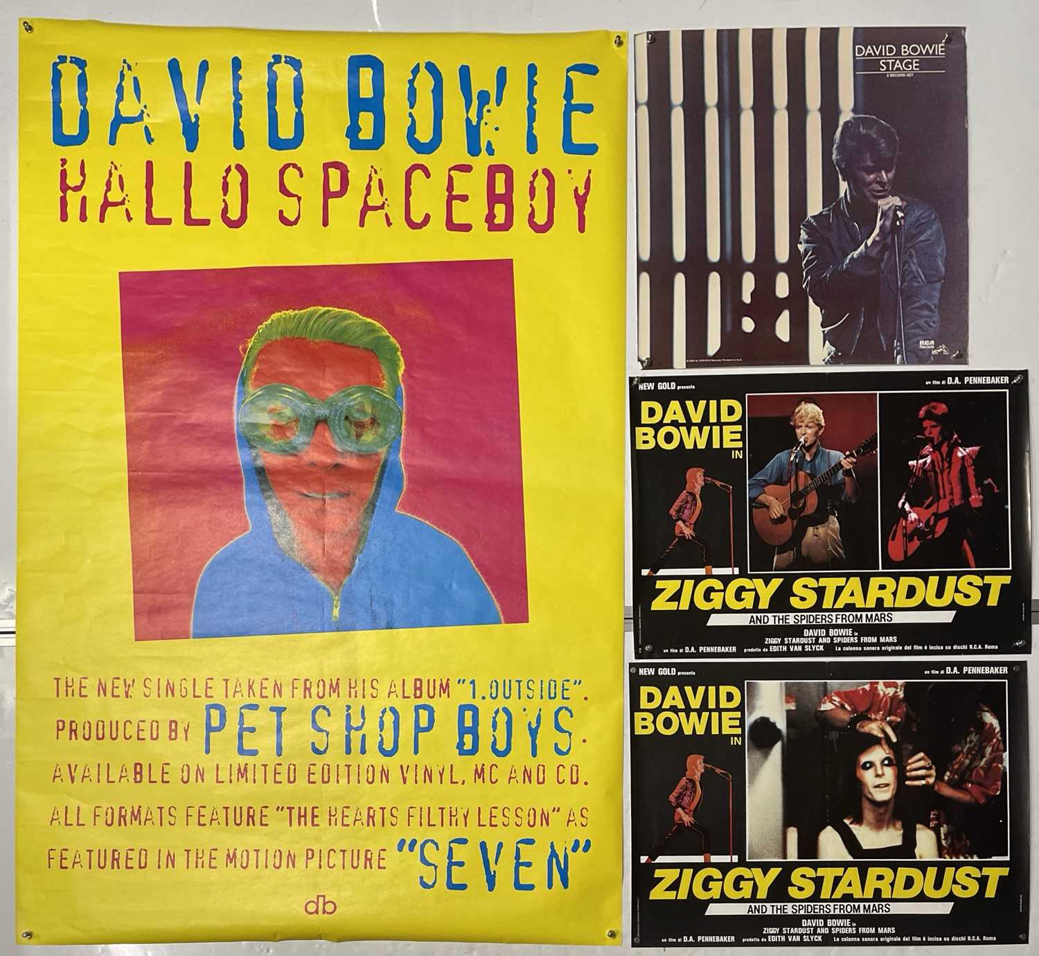 Lot 393 - DAVID BOWIE POSTER COLLECTION.