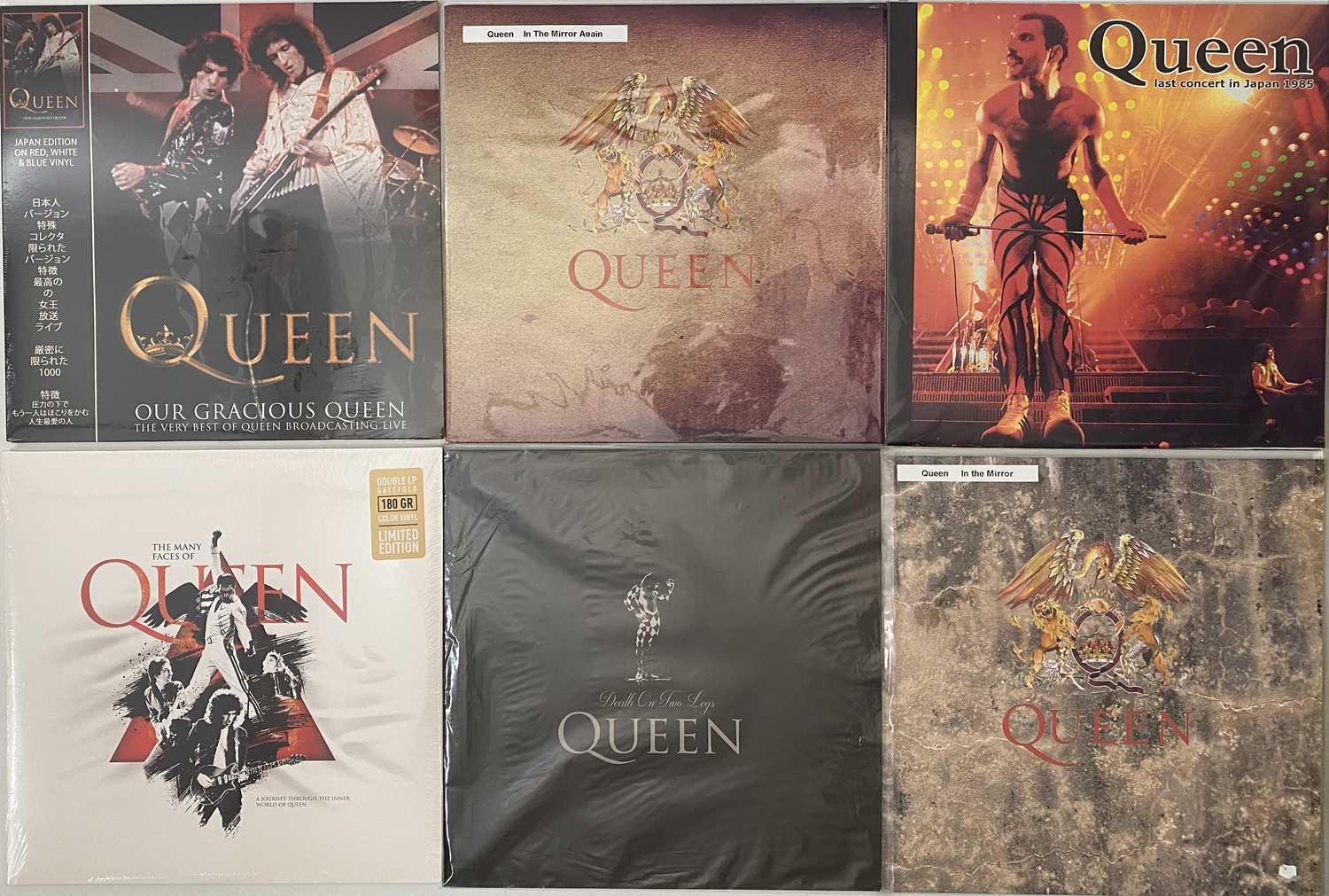 Lot 146 - QUEEN - UNOFFICIAL LPS PACK