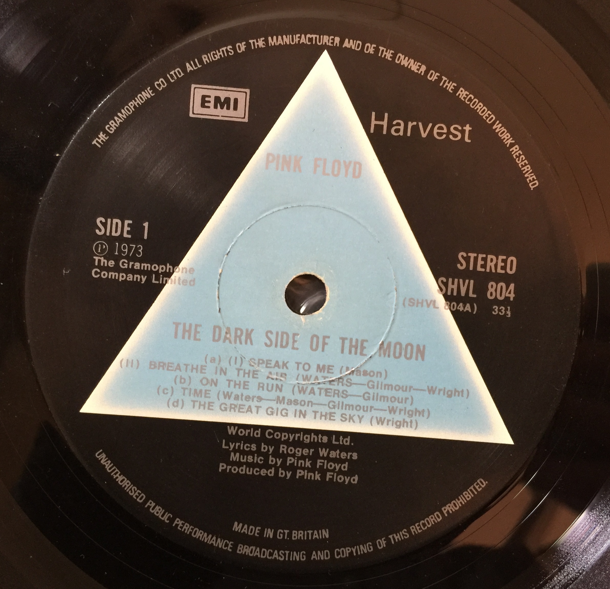Lot 1145 - PINK FLOYD - LPs (INC SOLID BLUE TRIANGLE