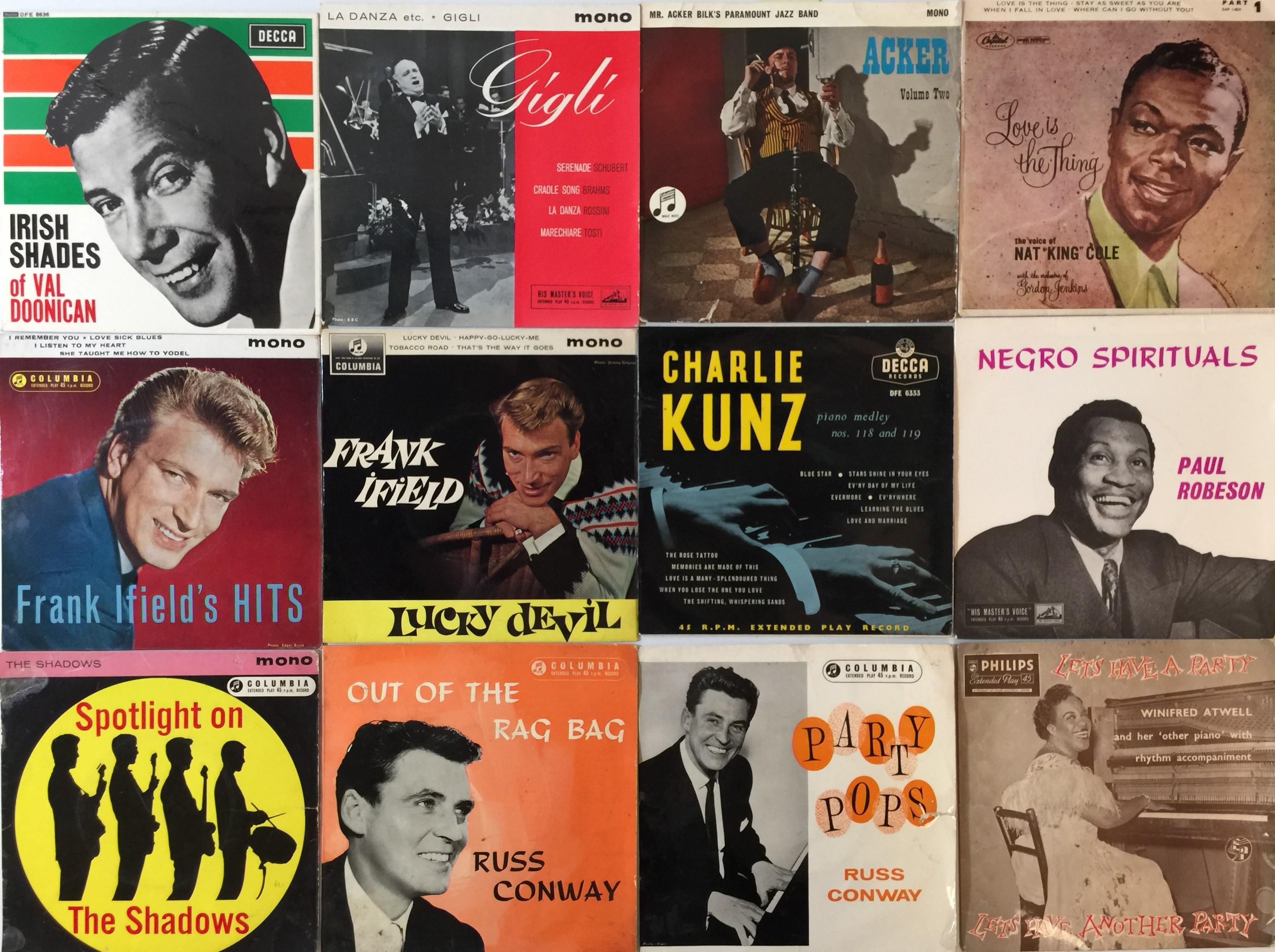 Lot 1146 - 1960s 7" EP COLLECTION