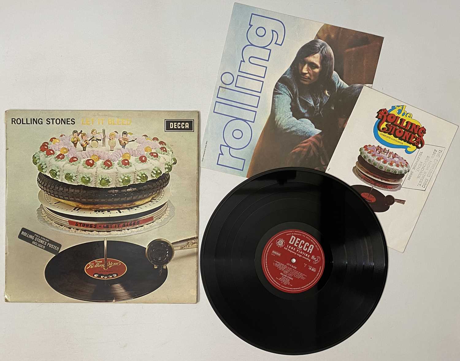 Lot 110 - THE ROLLING STONES - LET IT BLEED LP