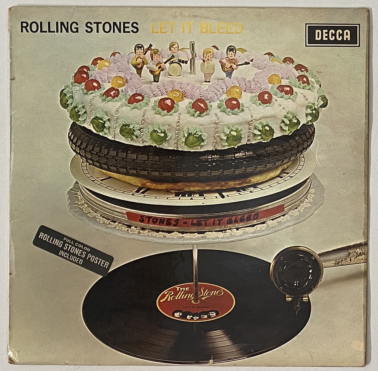 Lot 110 - THE ROLLING STONES - LET IT BLEED LP
