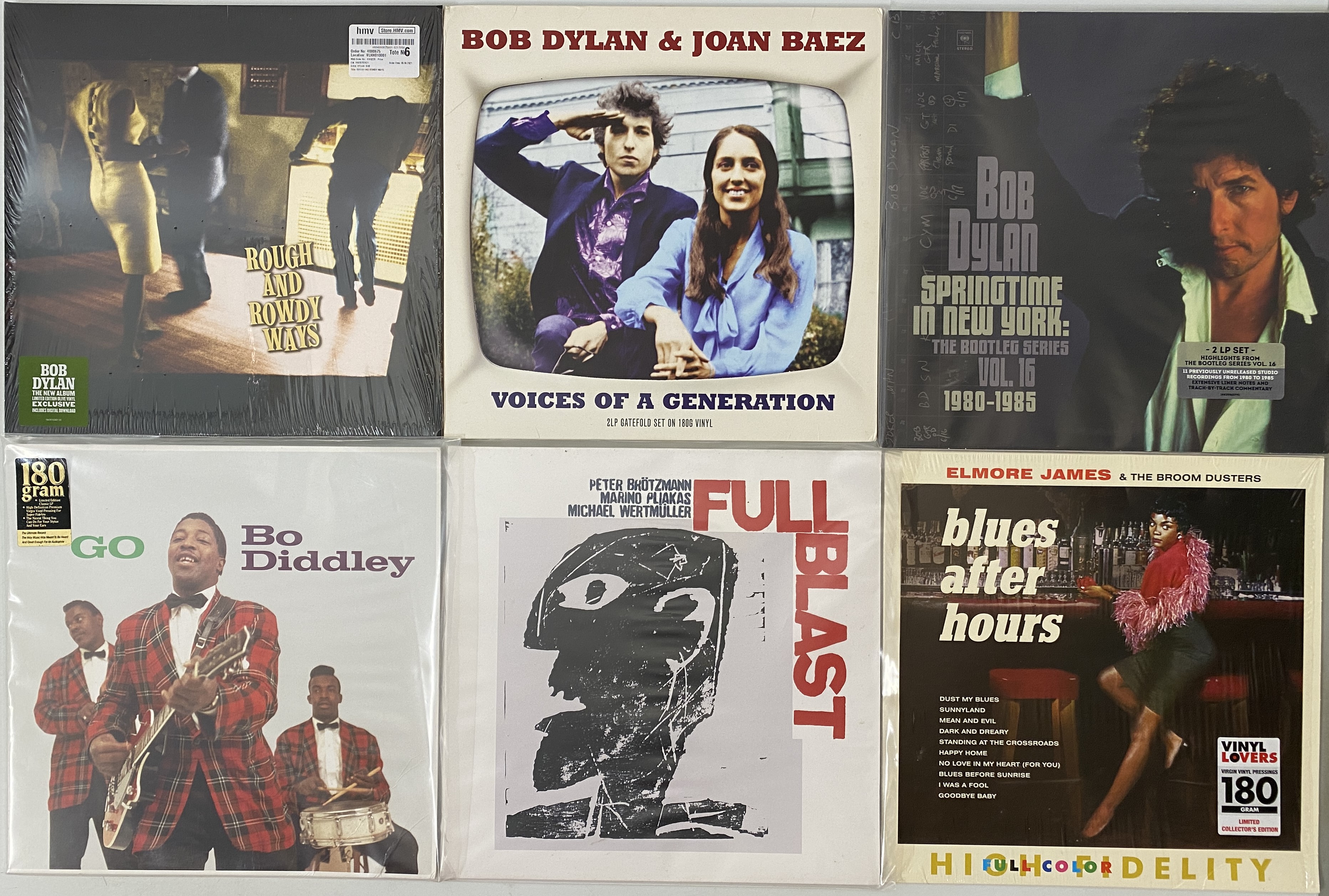 Lot 216 - JAZZ/ BLUES/ FOLK - MODERN/ REISSUE LP PACK