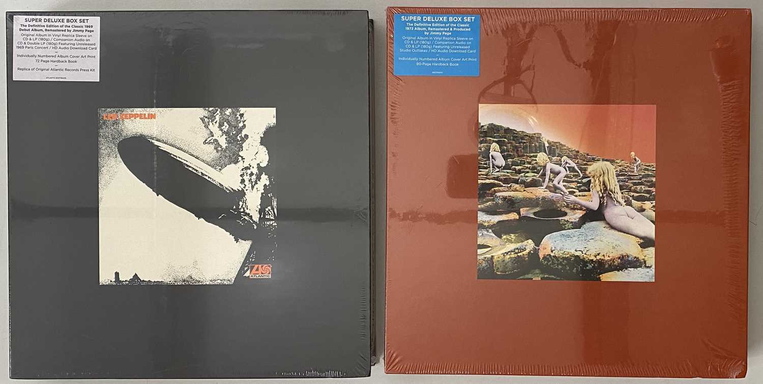 Lot 219 - LED ZEPPELIN - DELUXE CD BOX SET COLLECTION
