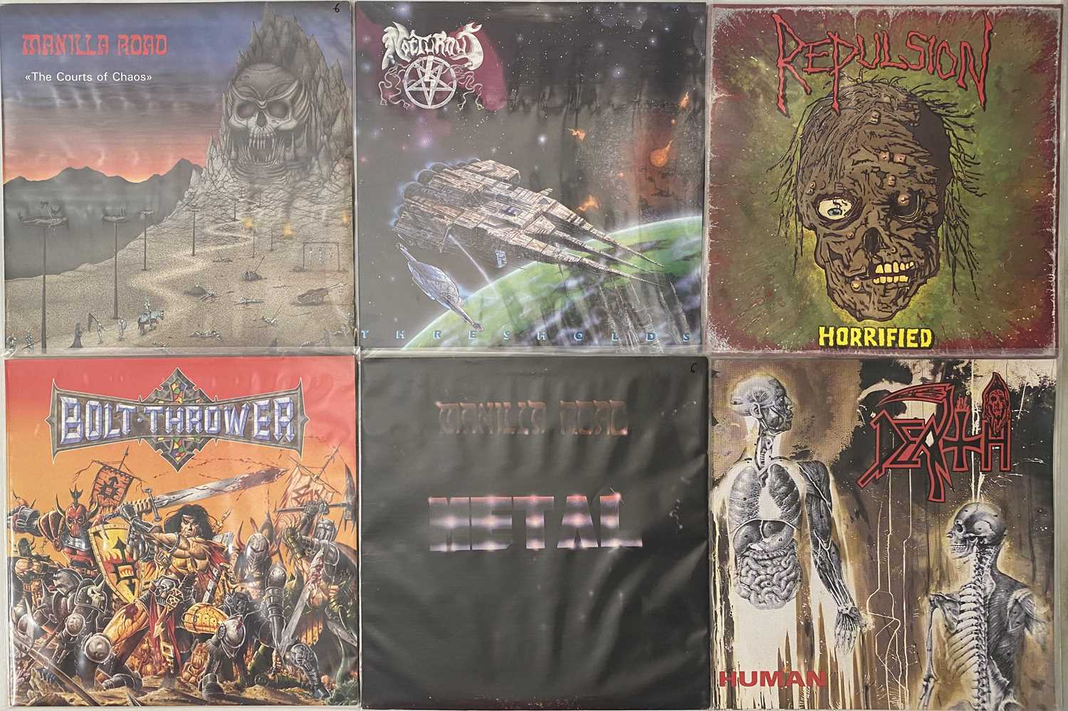 Lot 293 - METAL/ DEATH METAL - LP RARITIES PACK