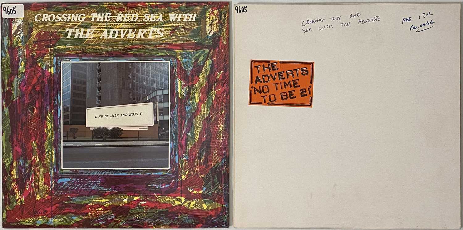 Lot 58 - THE ADVERTS - LP RARITIES PACK (INC TEST