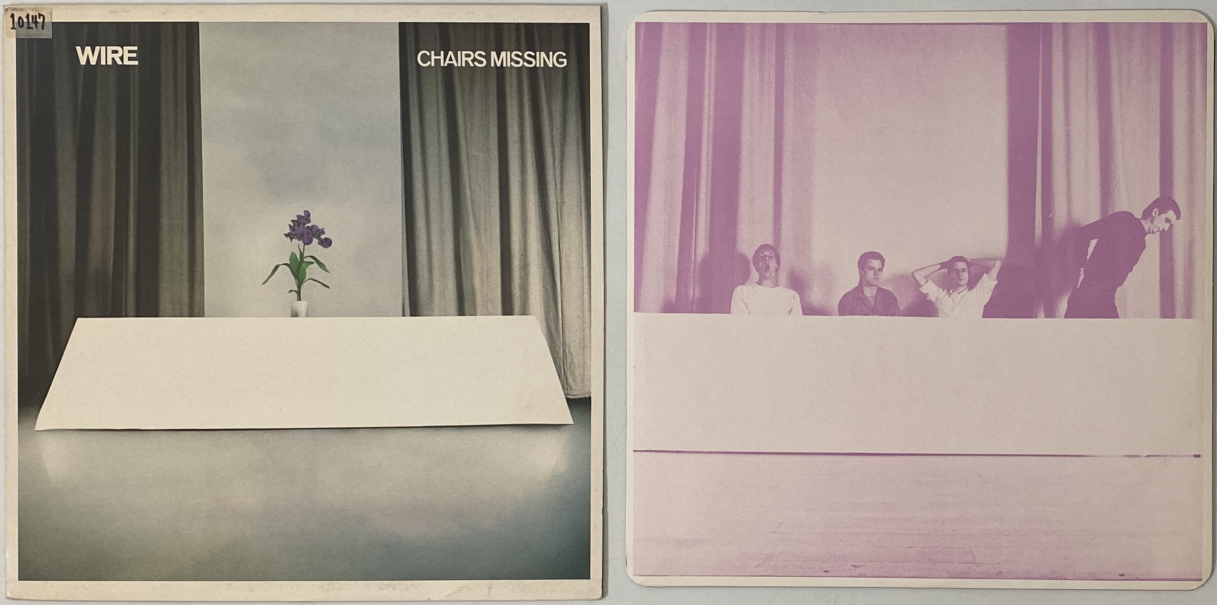 Lot 61 - WIRE - LP RARITIES PACK (INC LETTERS/ PRESS