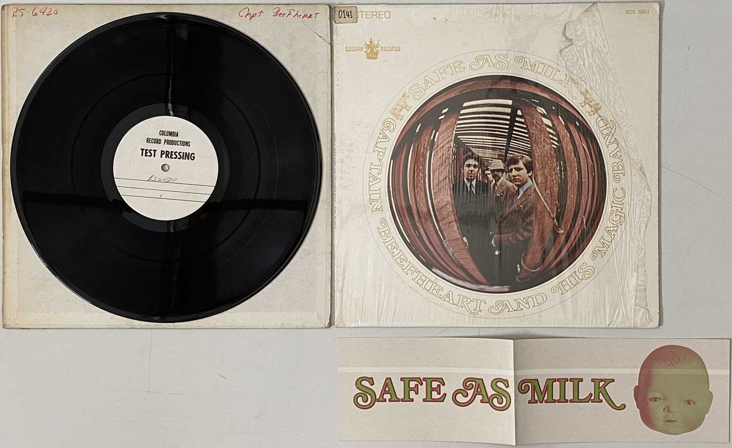 Lot 87 - CAPTAIN BEEFHEART - LICK MY DECALS OFF BABY
