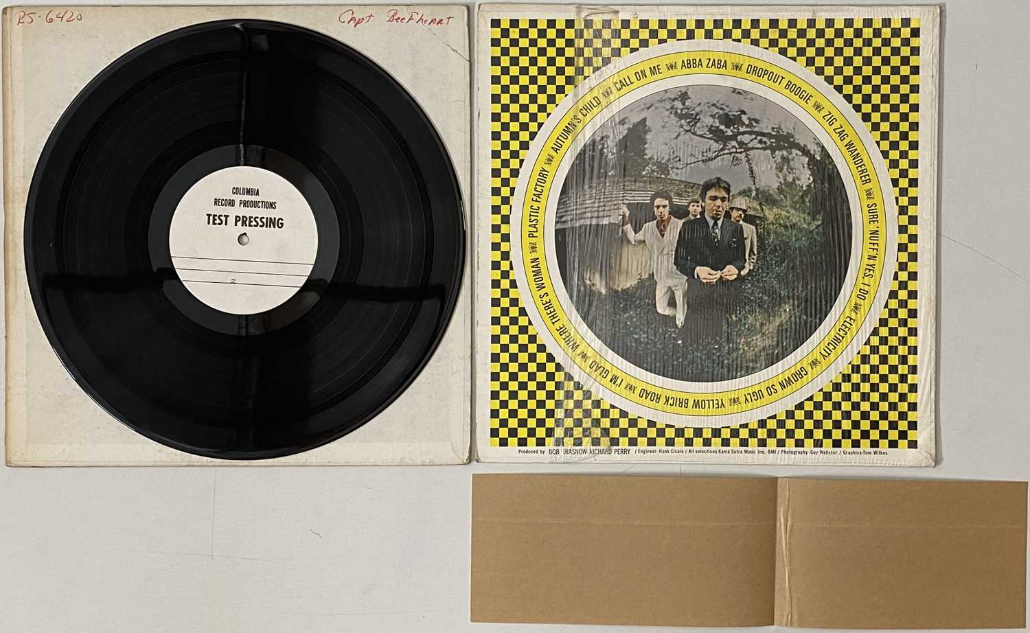 Lot 87 - CAPTAIN BEEFHEART - LICK MY DECALS OFF BABY