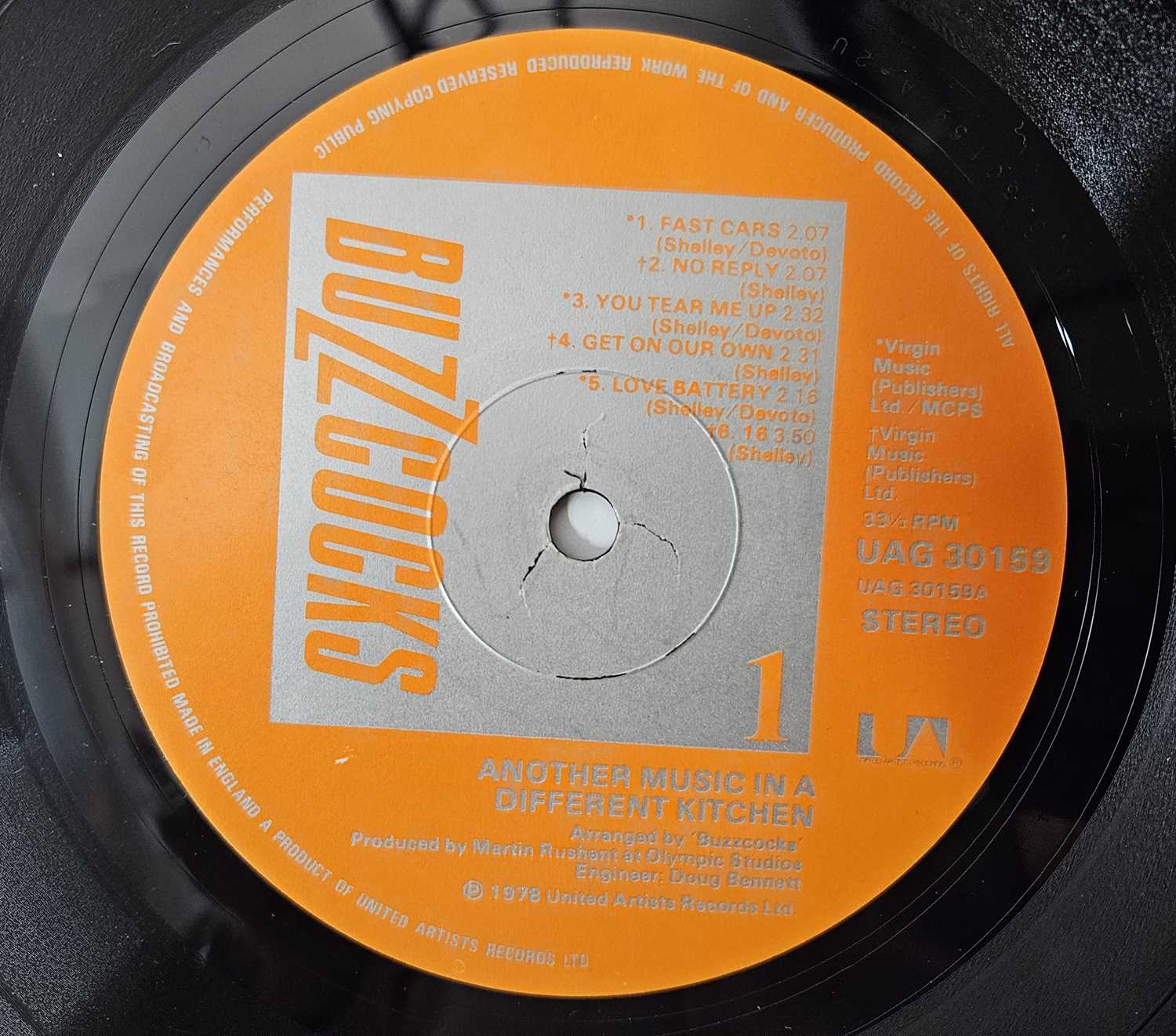 Lot 98 - BUZZCOCKS - ANOTHER MUSIC IN A DIFFERENT