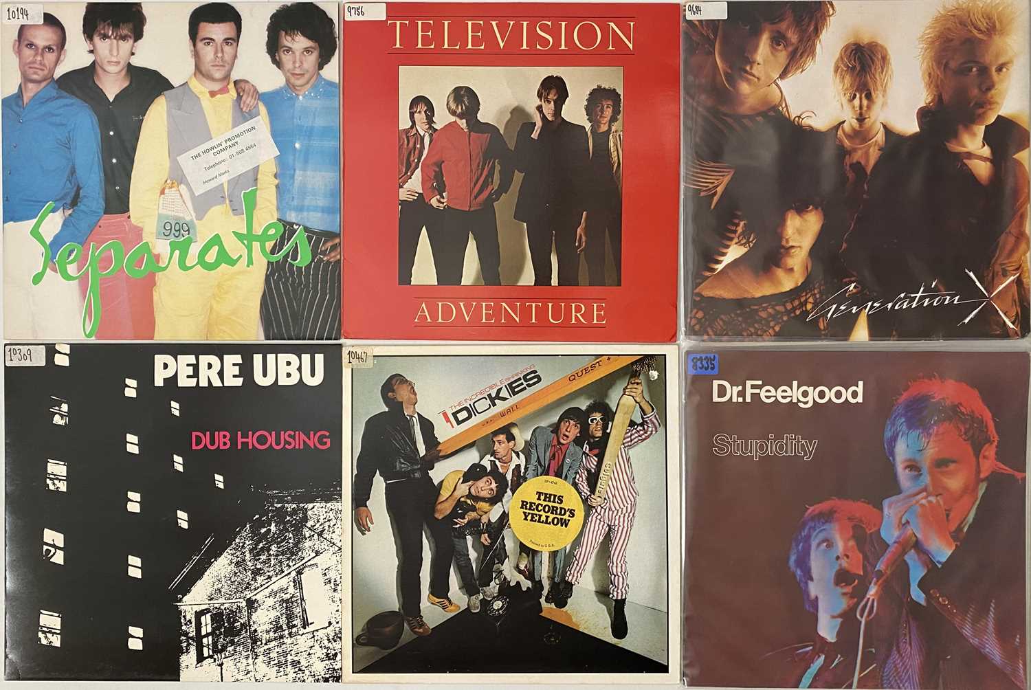 Lot 101 - PUNK & NEW WAVE - LP COLLECTION
