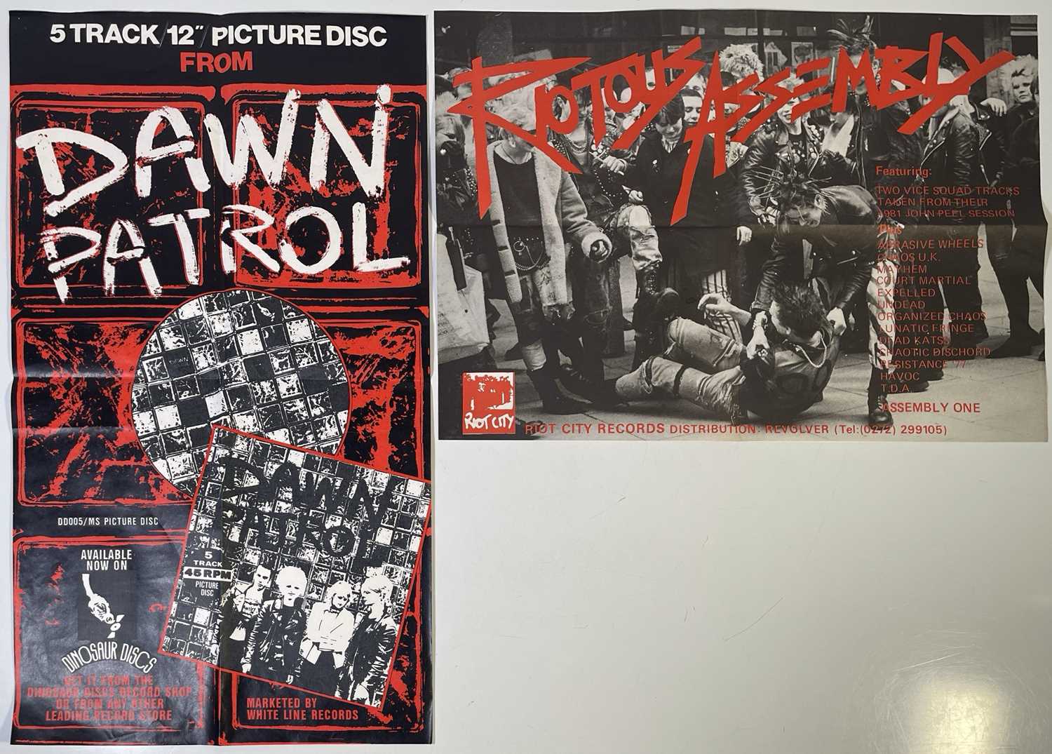 Lot 359 - PUNK / POST-PUNK POSTERS.