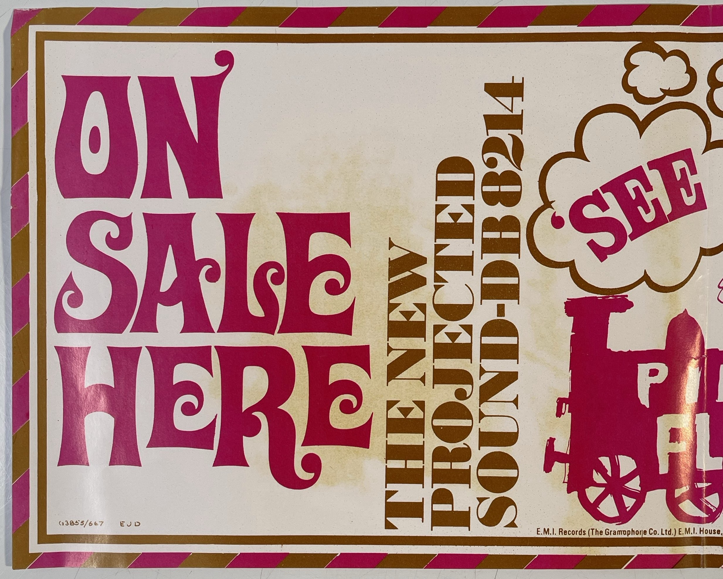 Lot 409 - PINK FLOYD INTEREST - AN ORIGINAL 'SEE EMILY