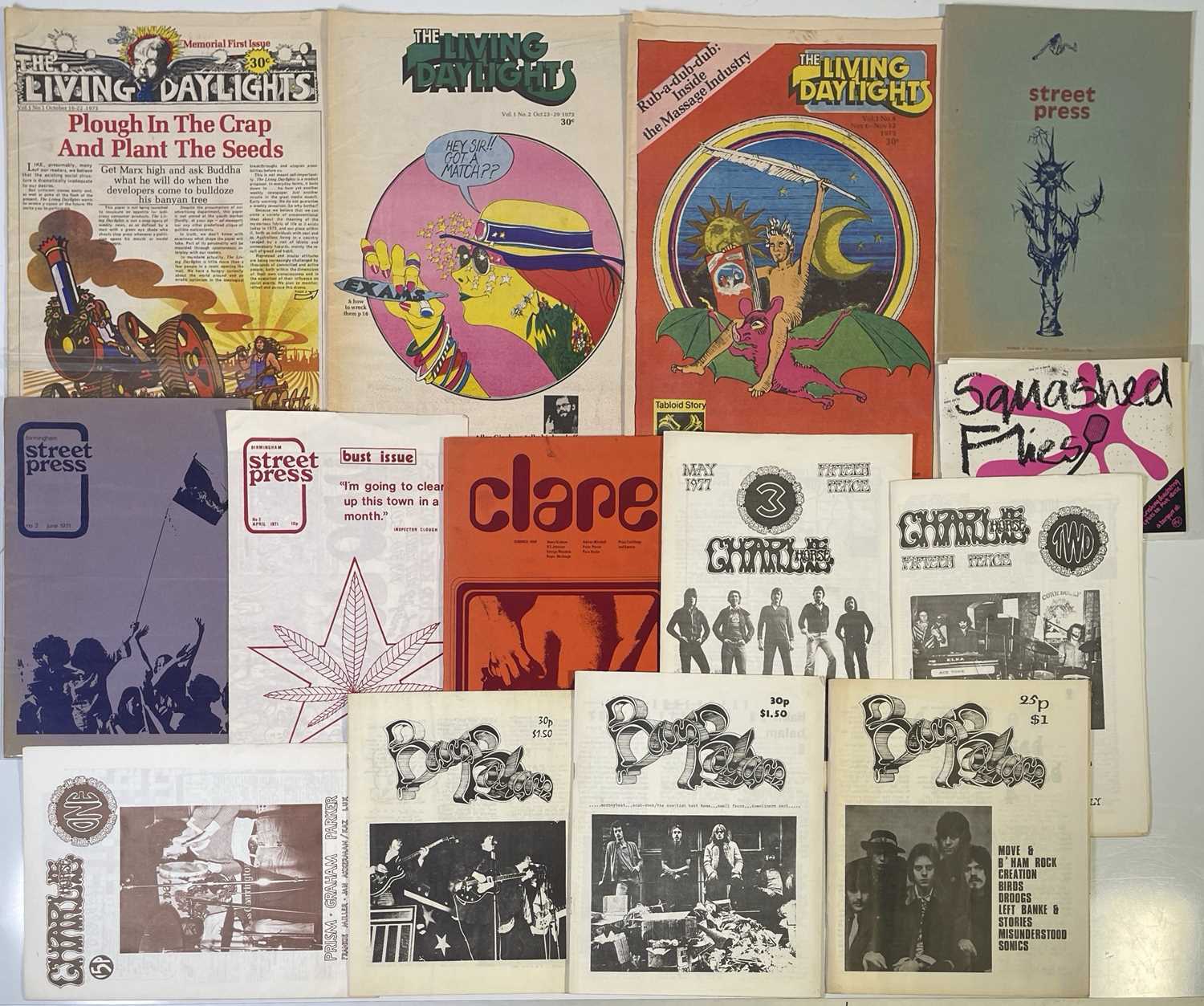 Lot 321 - JOHN'S ZINES - RARE EXAMPLES INC WITH