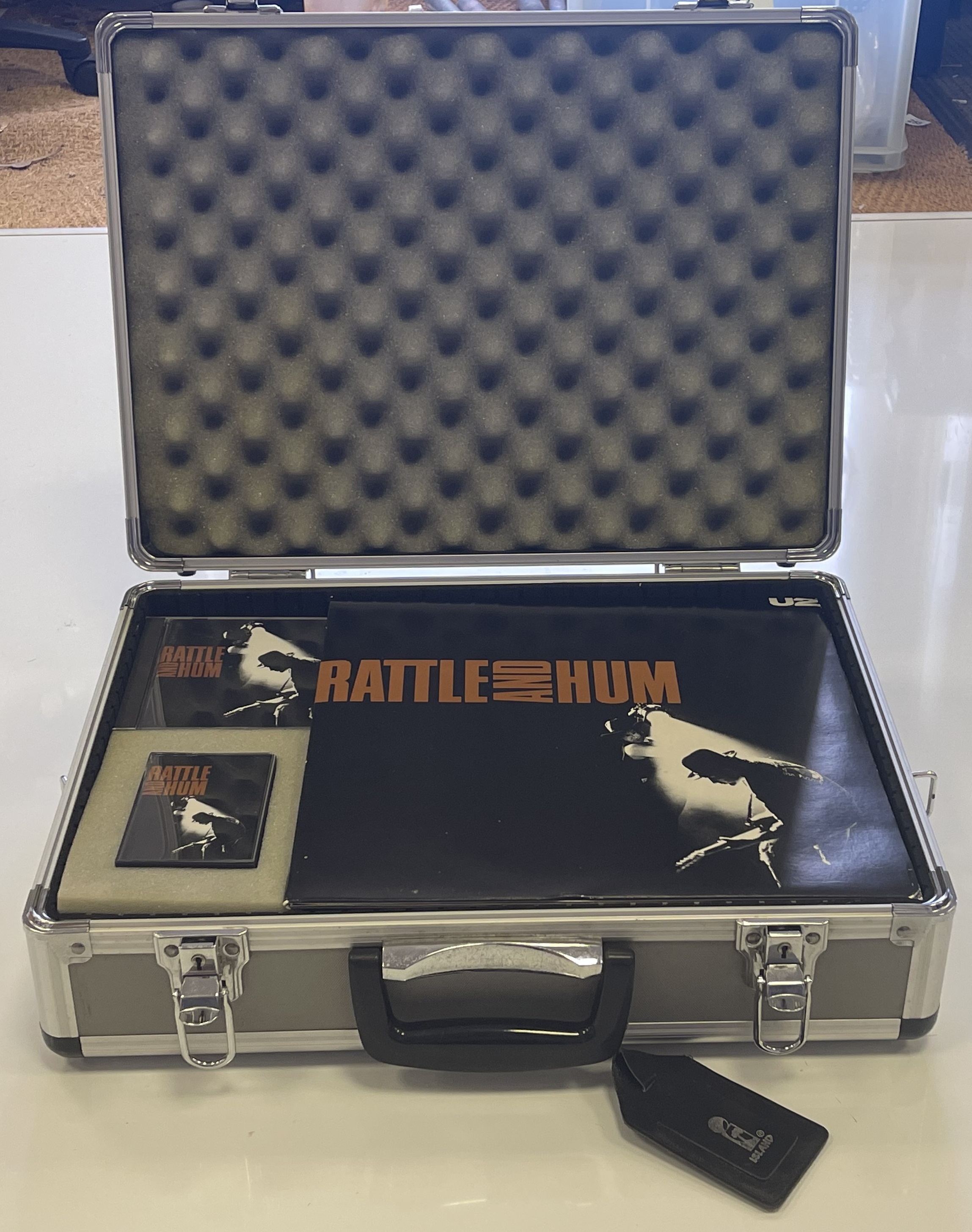 Lot 420 - U2 RATTLE AND HUM PROMOTIONAL FLIGHT CASE.