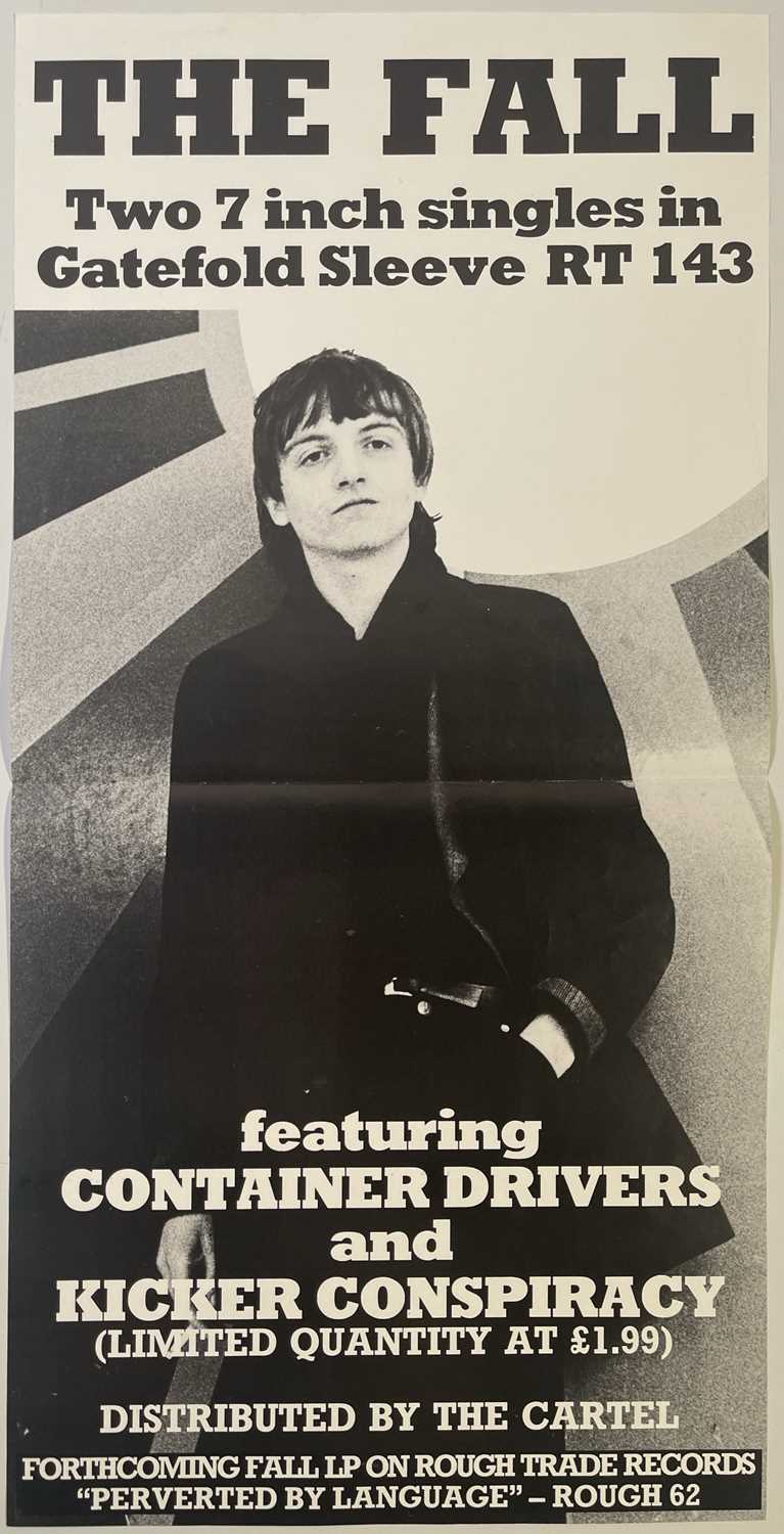 Lot 396 - THE FALL - RARE PROMOTIONAL POSTER FOR