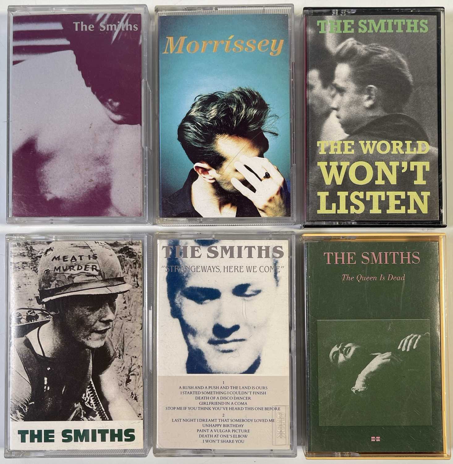 Lot 154 - THE SMITHS - CASSETTE COLLECTION.