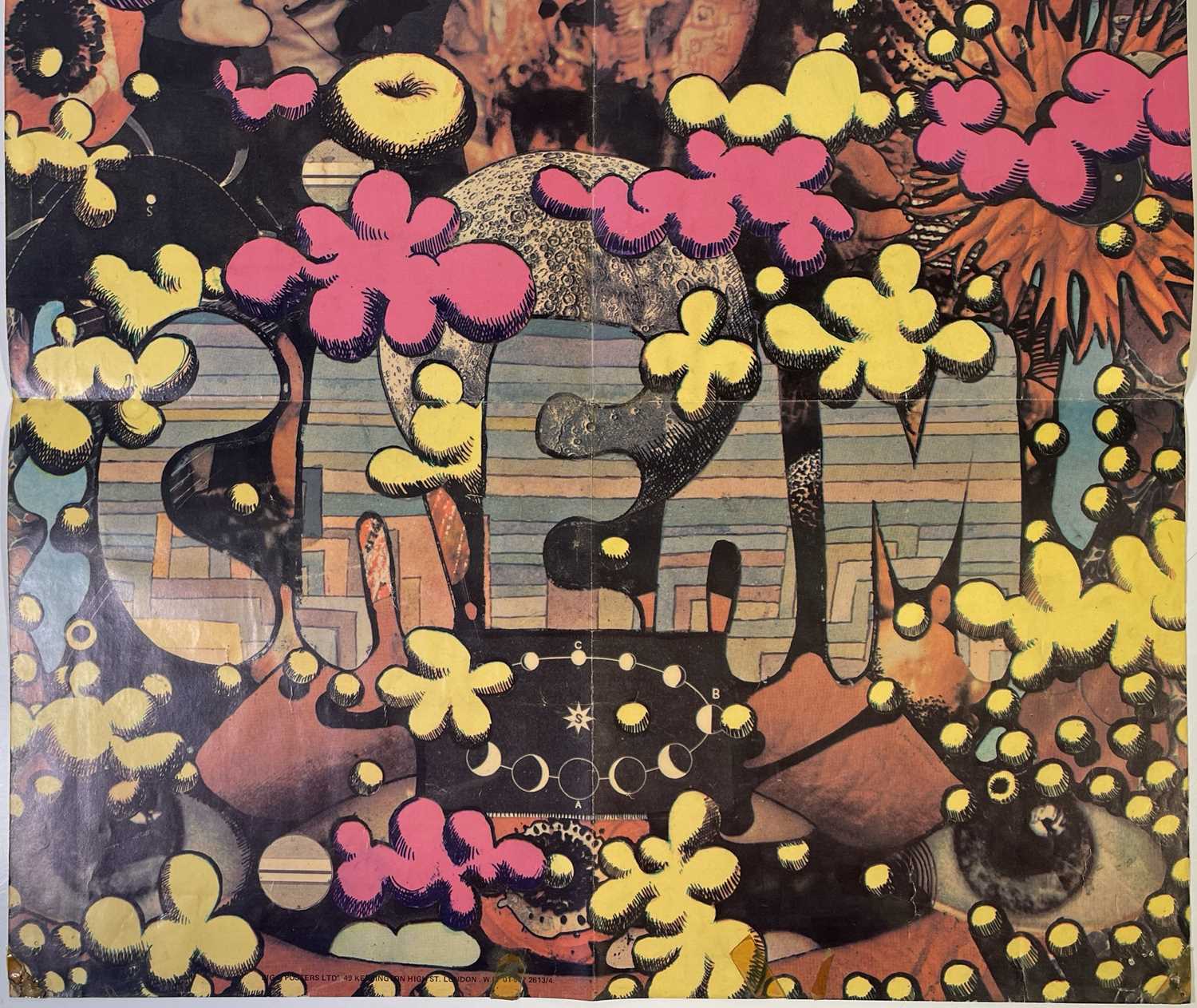Lot 51 - MARTIN SHARP - BIG O - ORIGINAL 1968 CREAM
