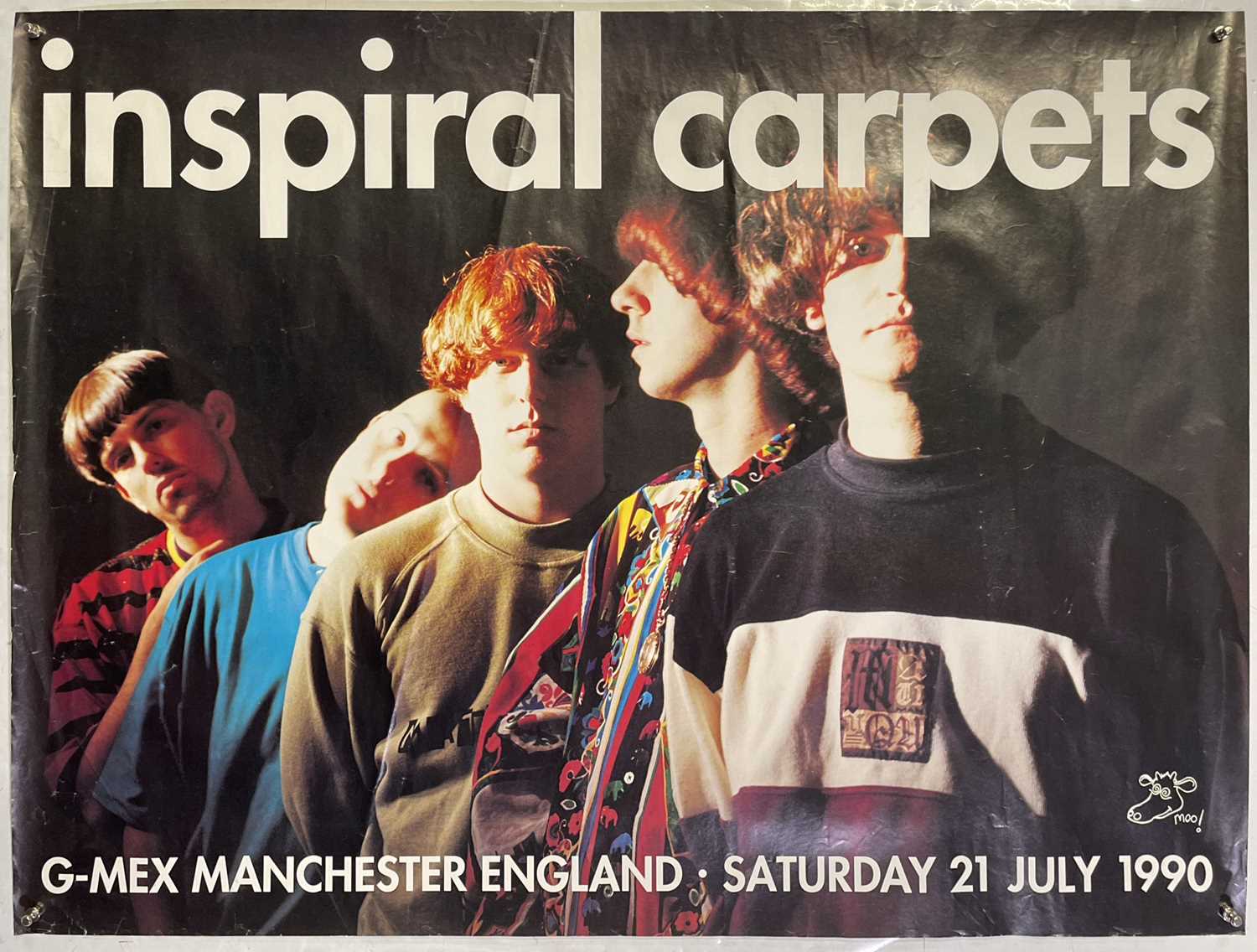 Lot 216 - INSPIRAL CARPETS - ORIGINAL MANCHESTER G-MEX