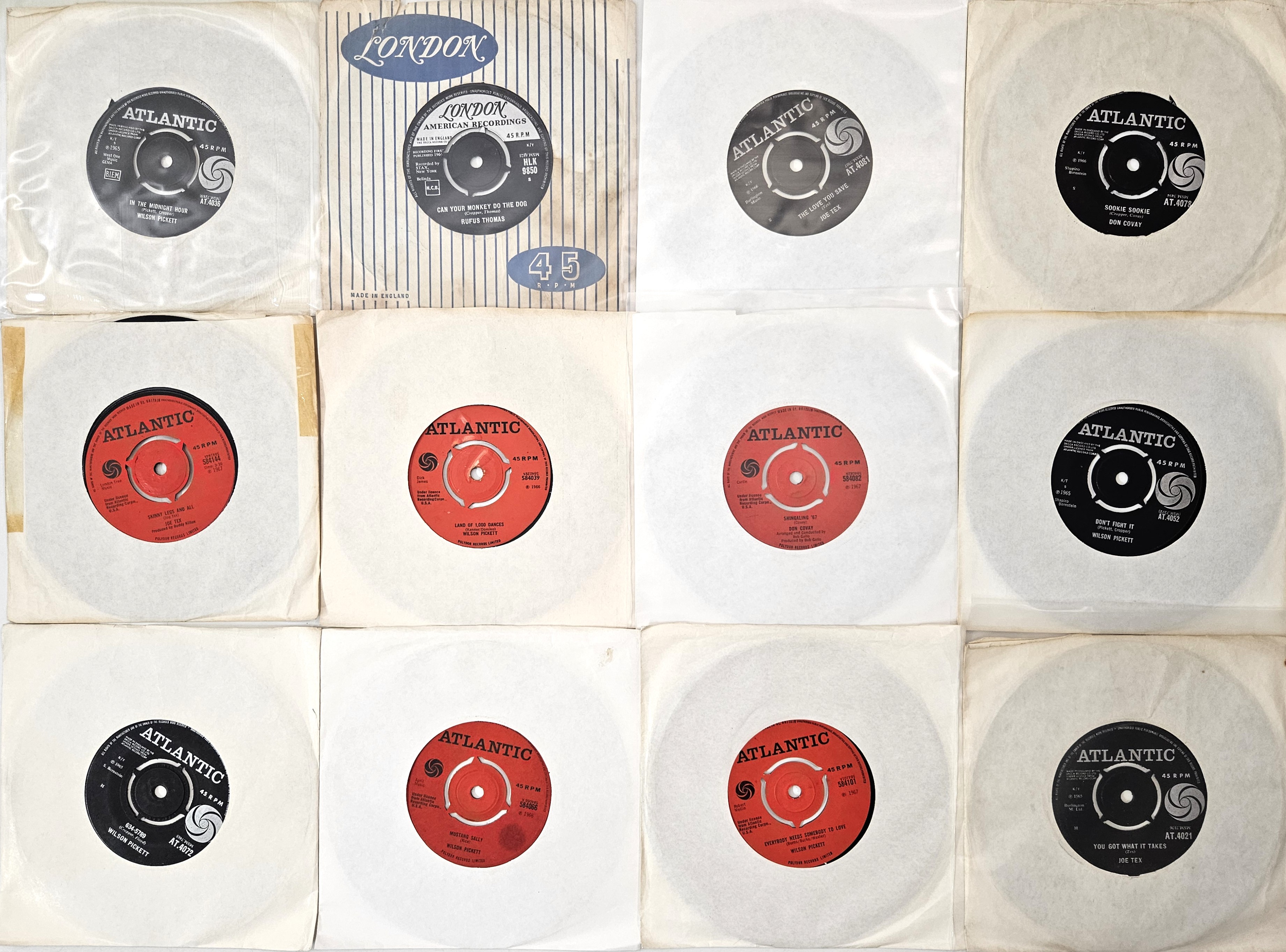 Lot 497 - ATLANTIC ARTISTS - 7" COLLECTION