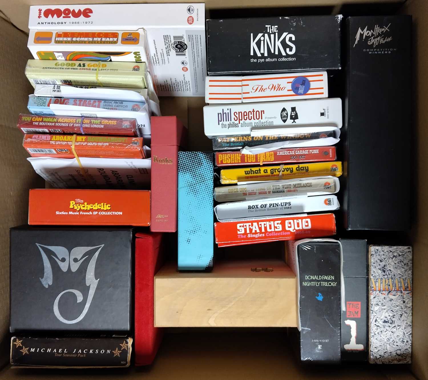 Lot 130 - CLASSIC ROCK CD BOX SET COLLECTION