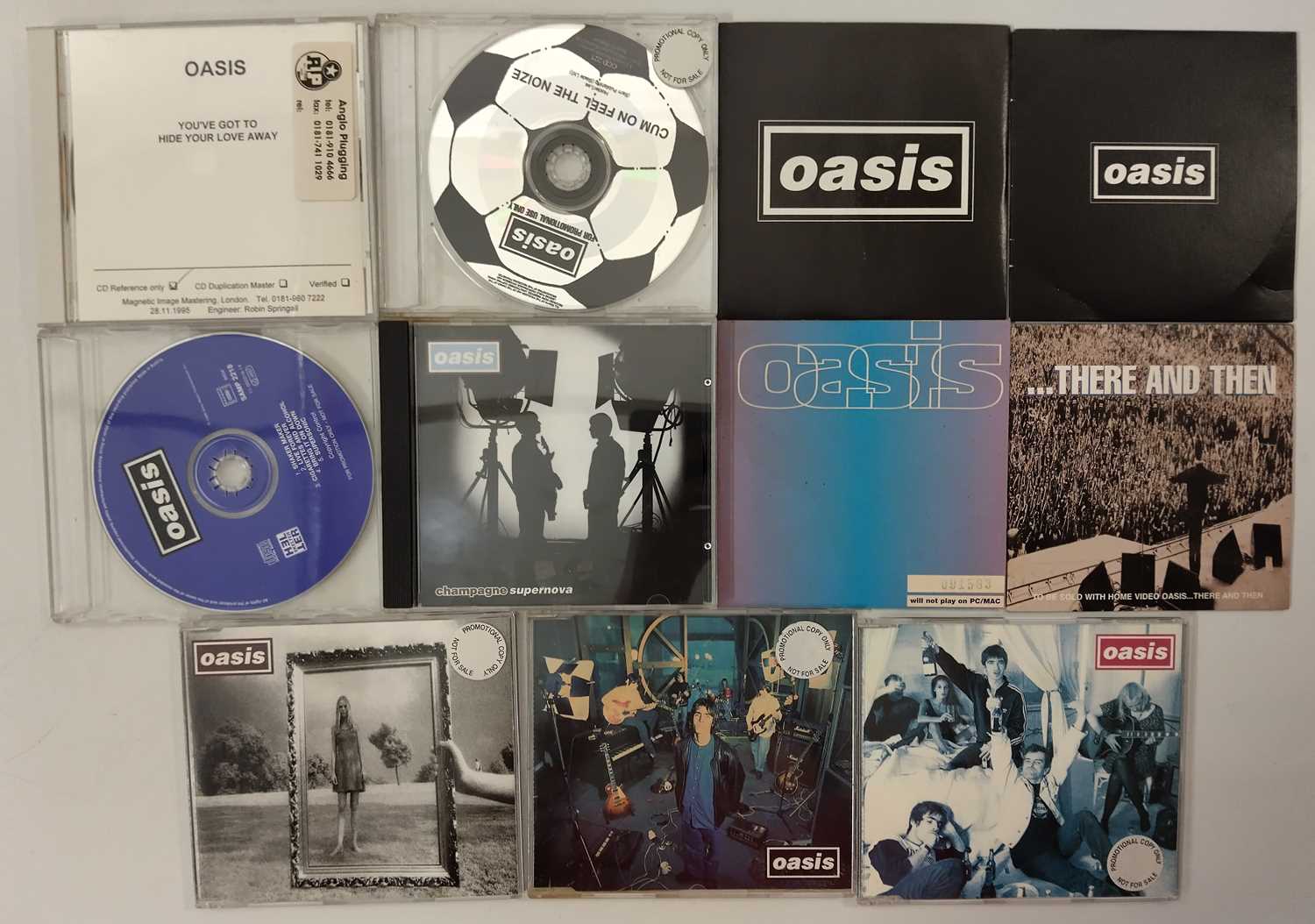 Lot 149 - OASIS CD PROMO COLLECTION