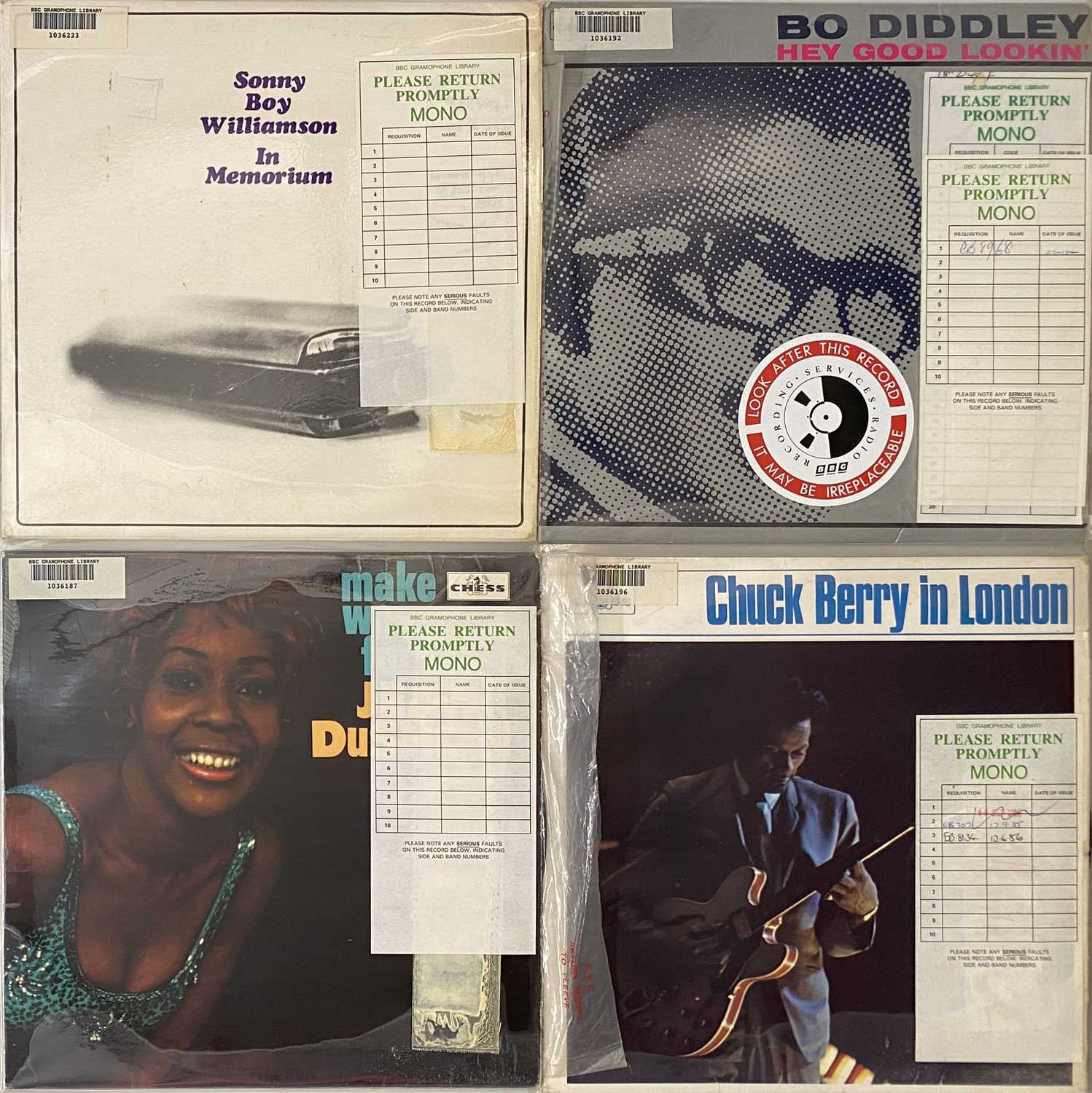 Lot 92 - CHESS - BLUES / R&B - LP PACK