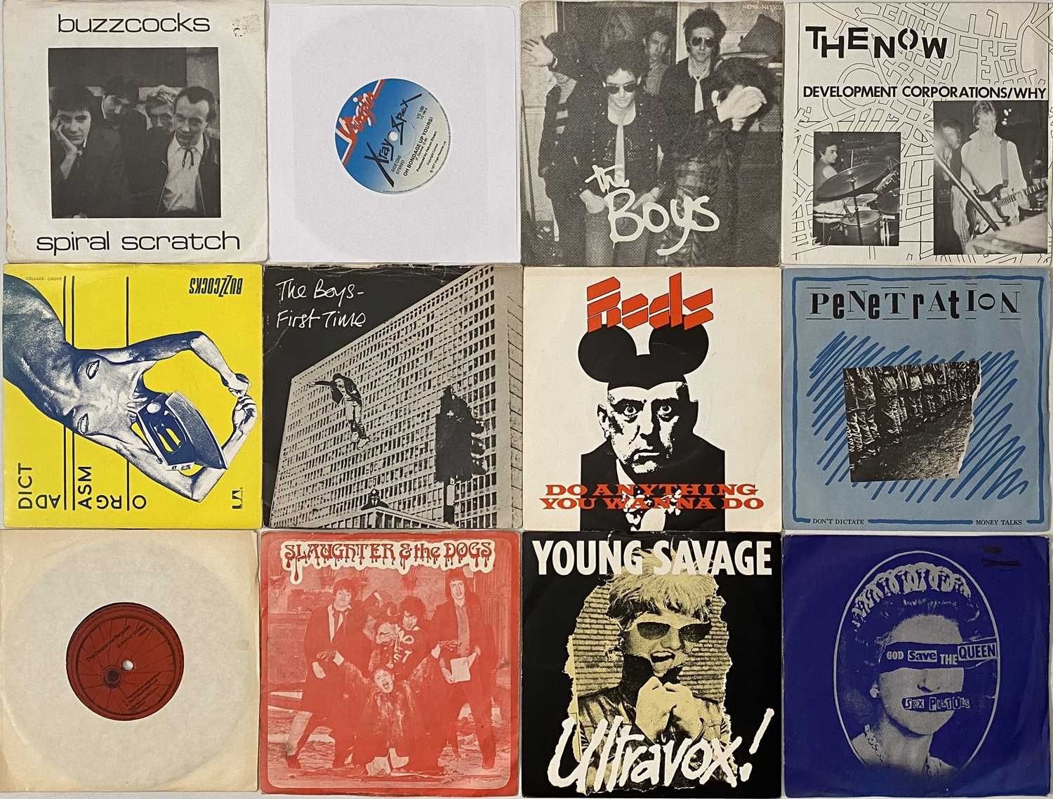 Lot 650 - PUNK 7" COLLECTION (1976-1977)
