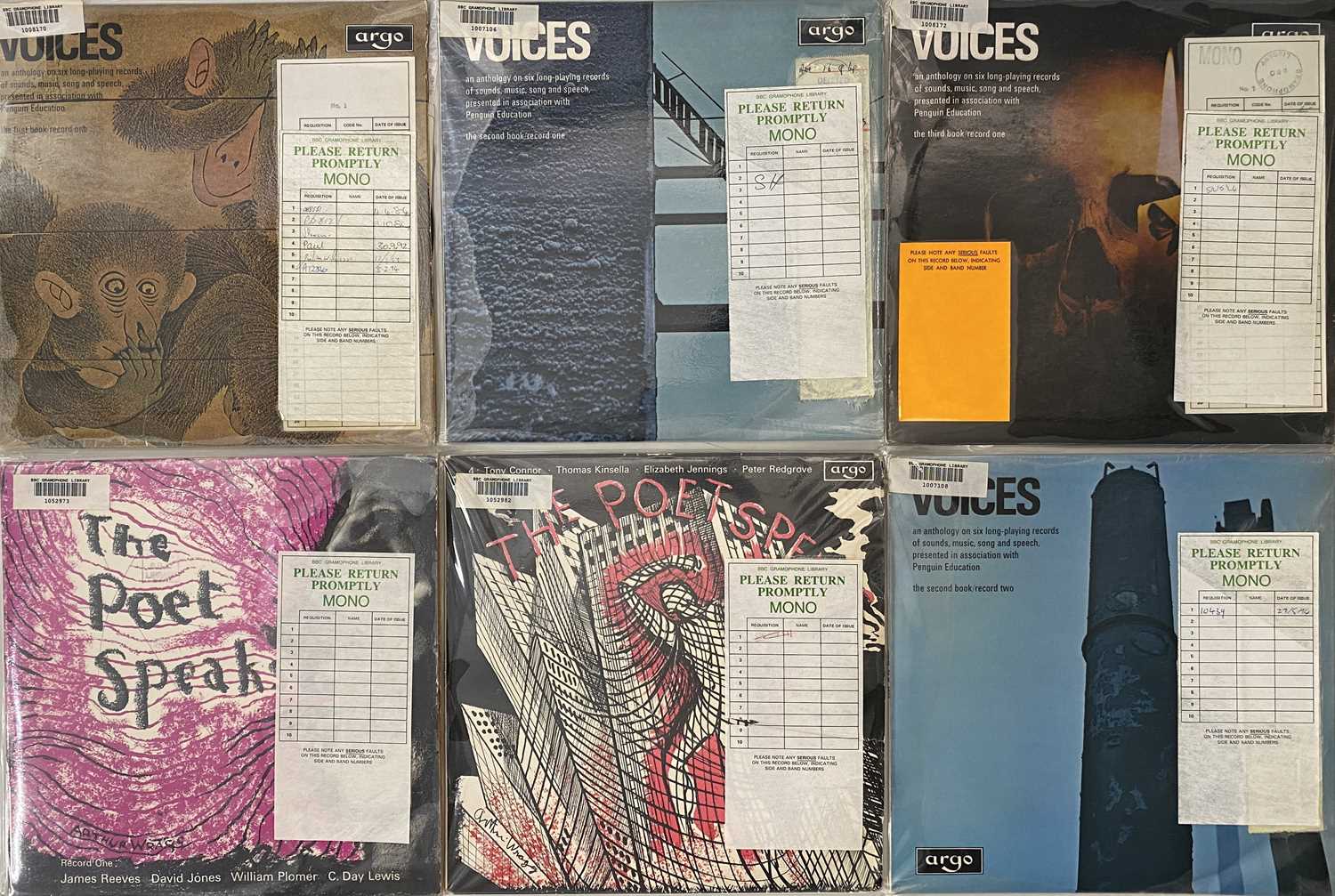 Lot 127 - POETRY / SPOKEN WORD - LP COLLECTION