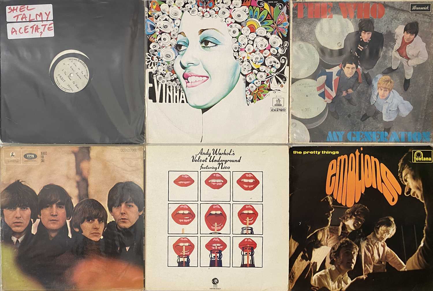 Lot 794 - MIXED ROCK / POP - LP / 7" COLLECTION