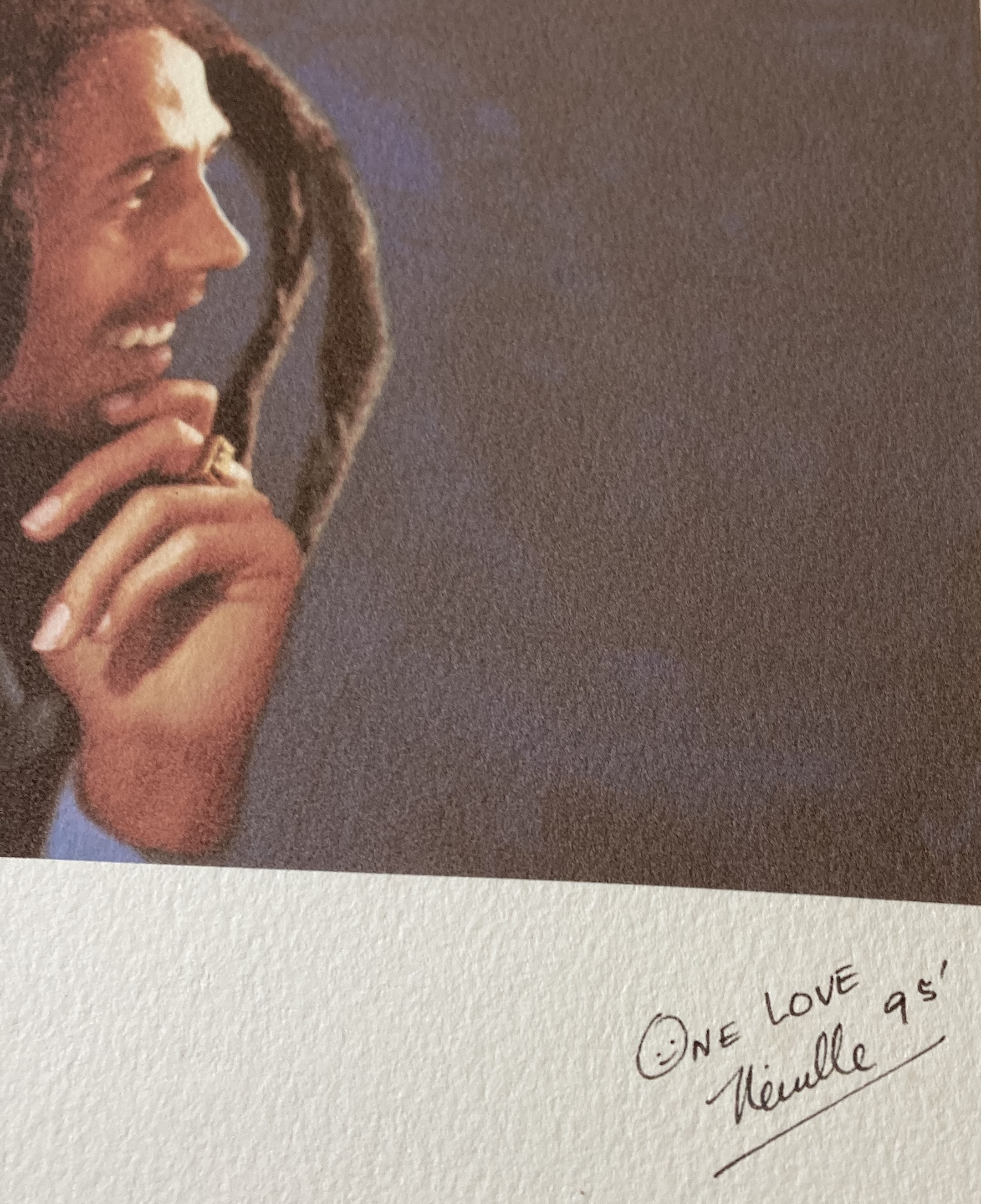Lot 407 - BOB MARLEY ARTWORK FOR NATURAL MYSTIC