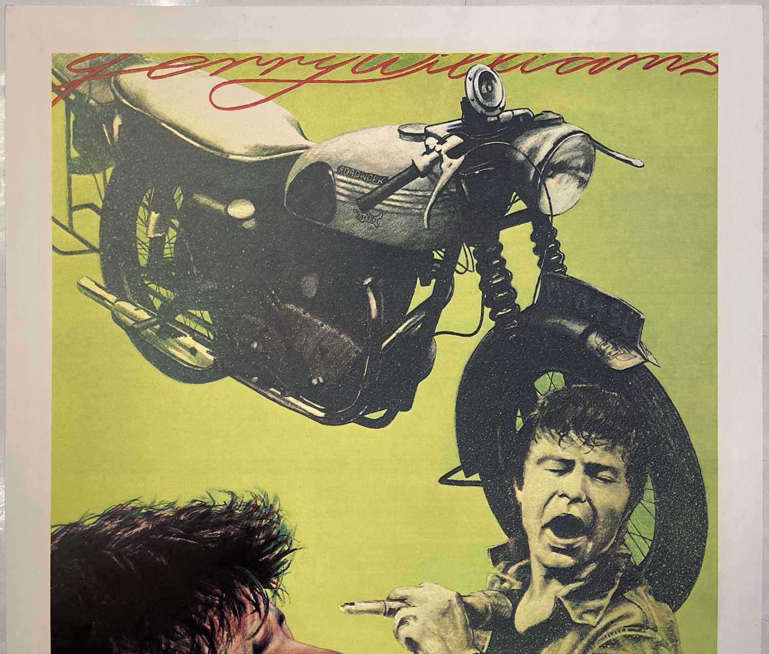 Lot 247 - DAVID OXTOBY - JERRY WILLIAMS - SIGNED PRINT.