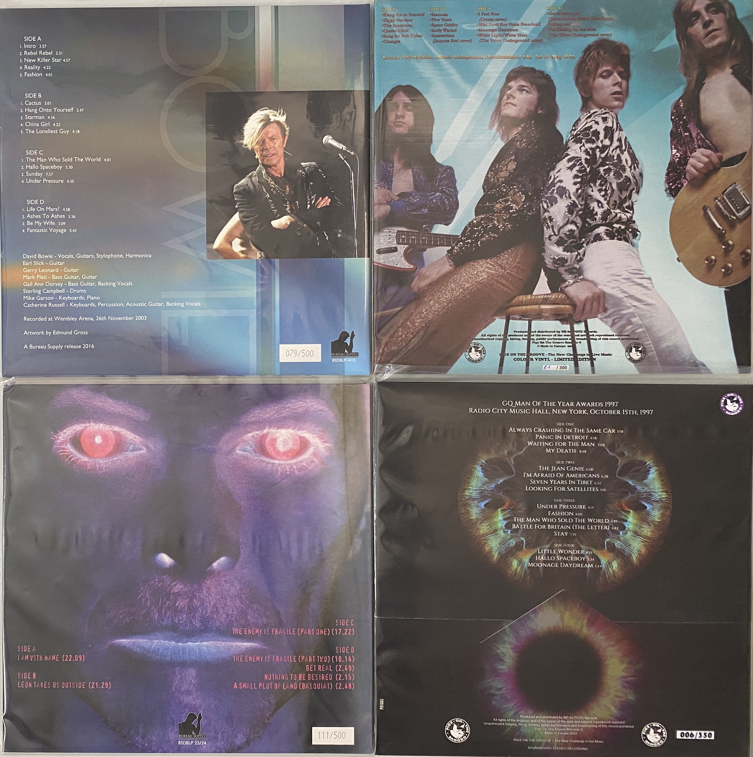 Lot 769 - DAVID BOWIE - MODERN/ PRIVATELY RELEASED