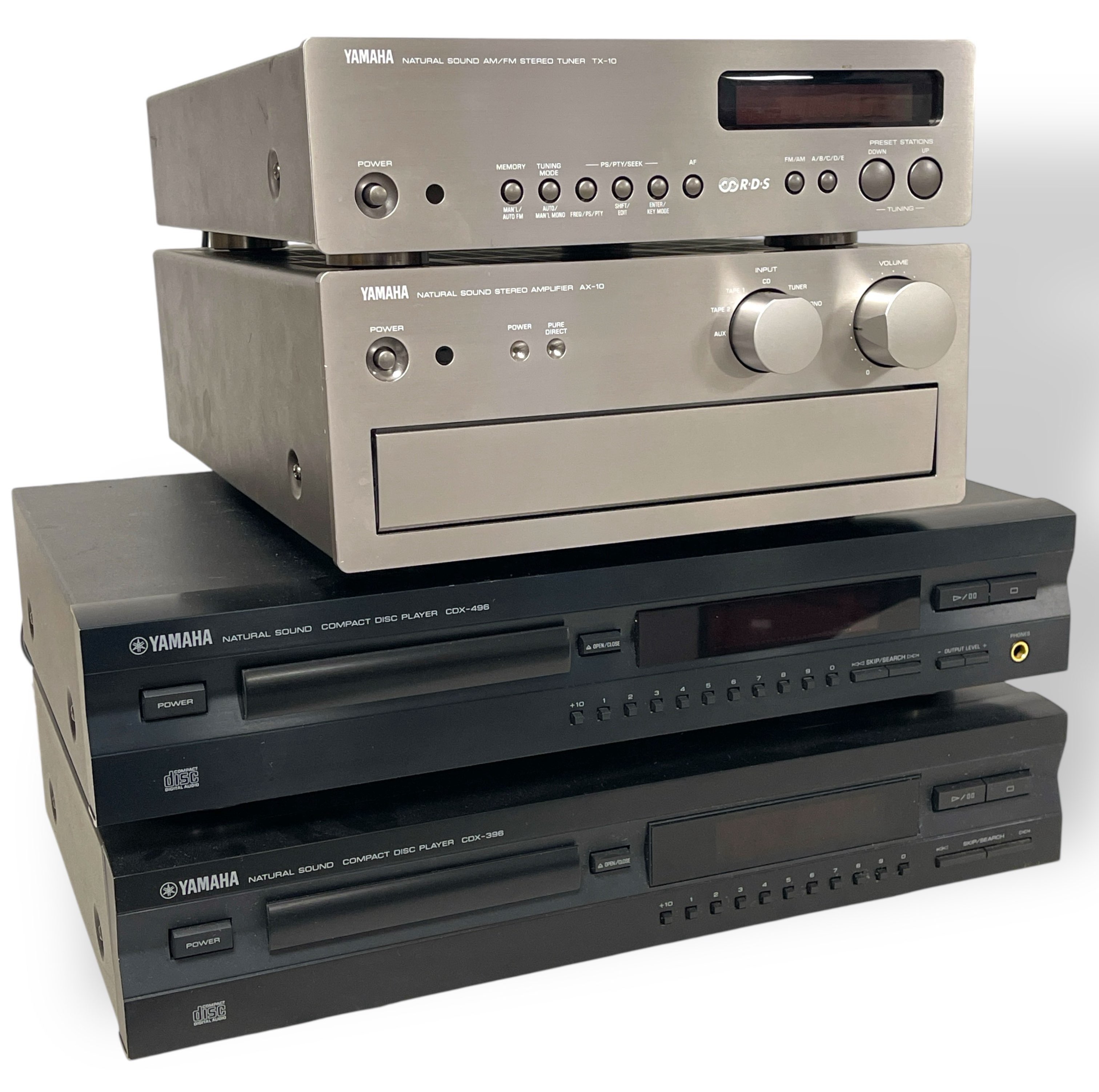 Lot 34 - YAMAHA HI-FI EQUIPMENT