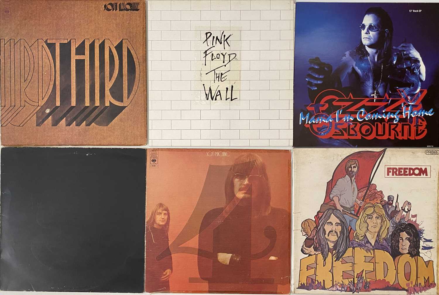 Lot 957 - CLASSIC/ PROG/ HEAVY - ROCK & METAL LP PACK