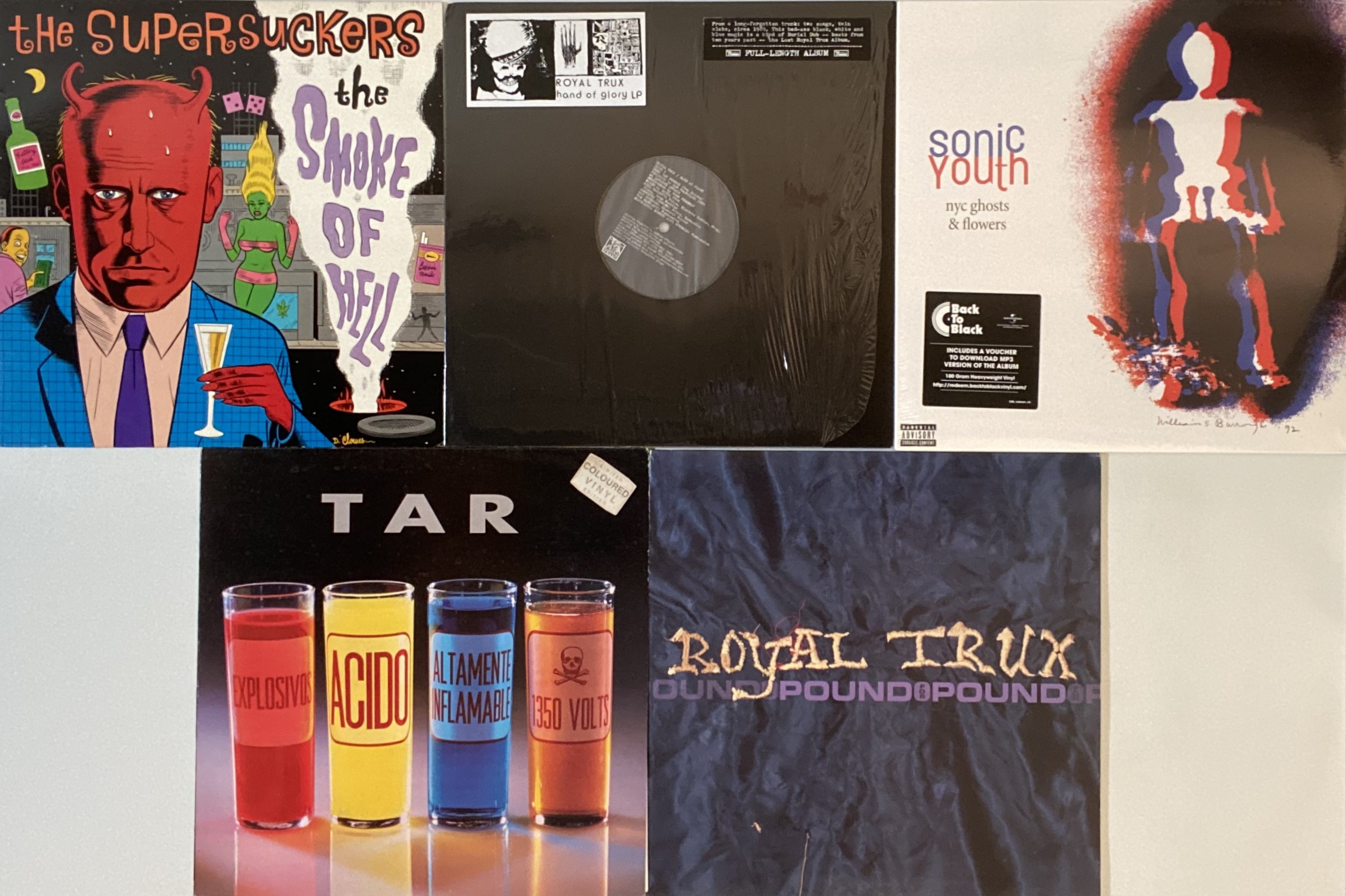 Lot 4 - ALT ROCK/ GRUNGE - LPs/ 12"