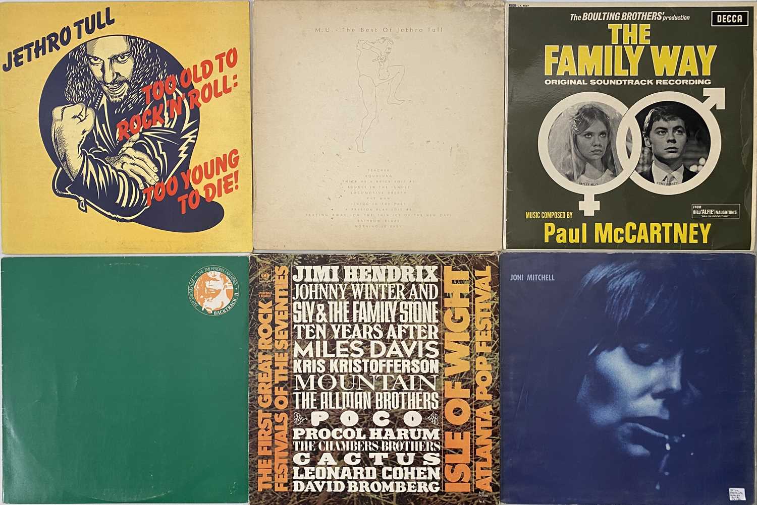 Lot 986 - CLASSIC ROCK & PROG - LP COLLECTION