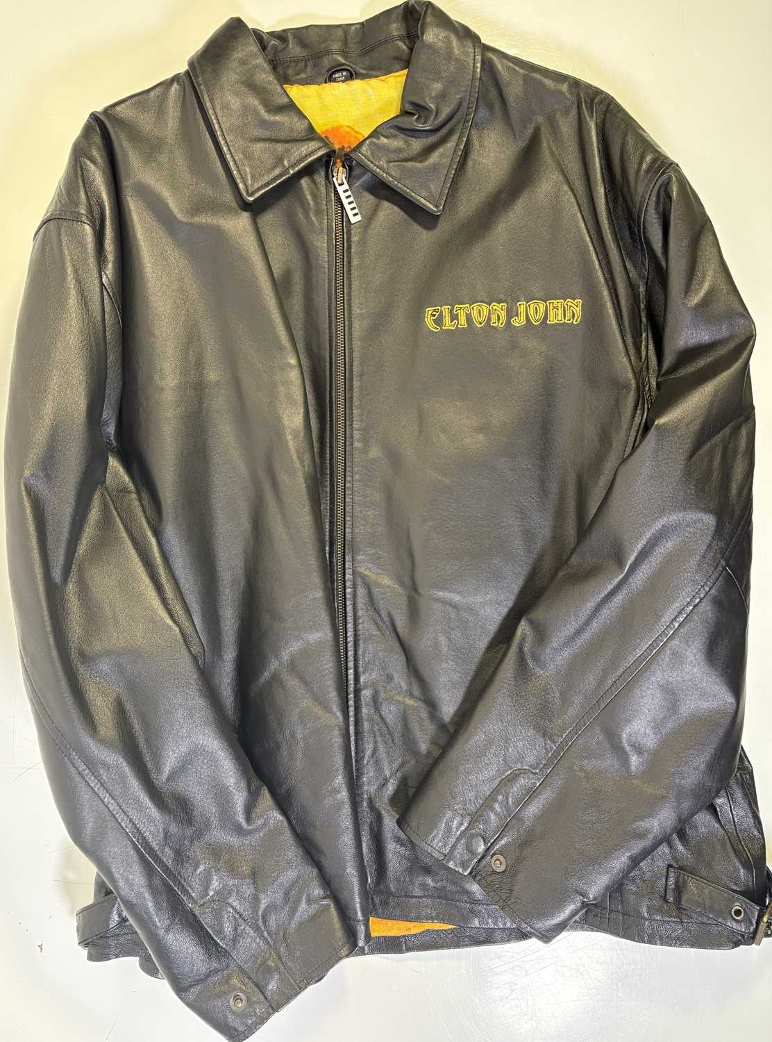 Lot 381 - ELTON JOHN - SATURDAY NIGHTS.. LEATHER